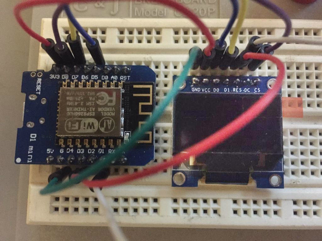 Sdd1306 Oled Display Wiring And Basic Use With Esp8266 56 Off