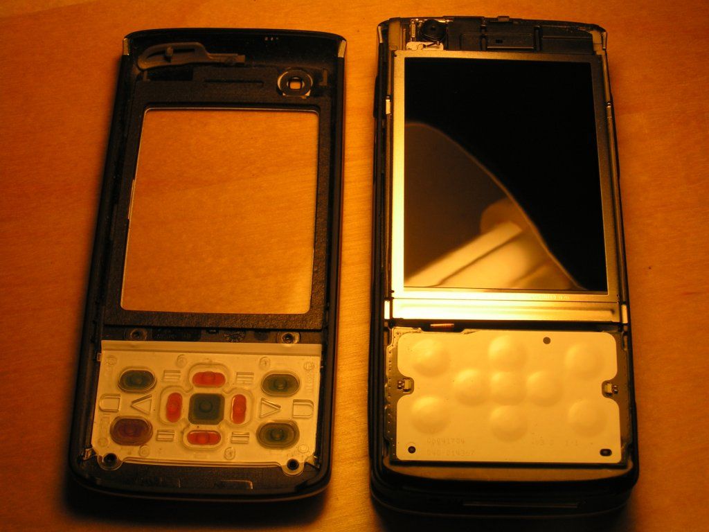 Nokia 6280 Display Cover Removal for Dust Cleaning : 7 Steps ...