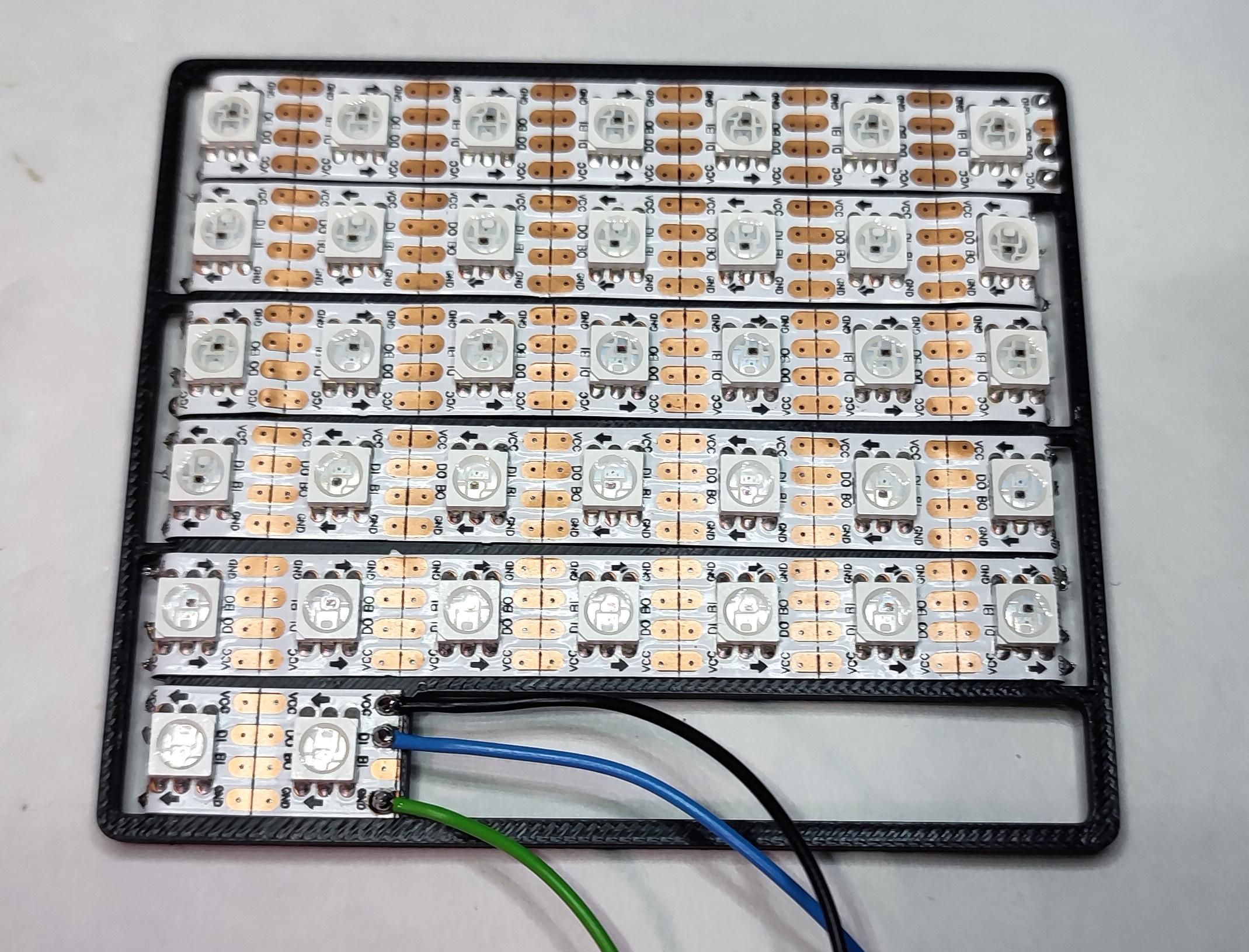 Just Hues: an Ultraminimalist Perpetual Monthly LED Calendar : 6 Steps ...