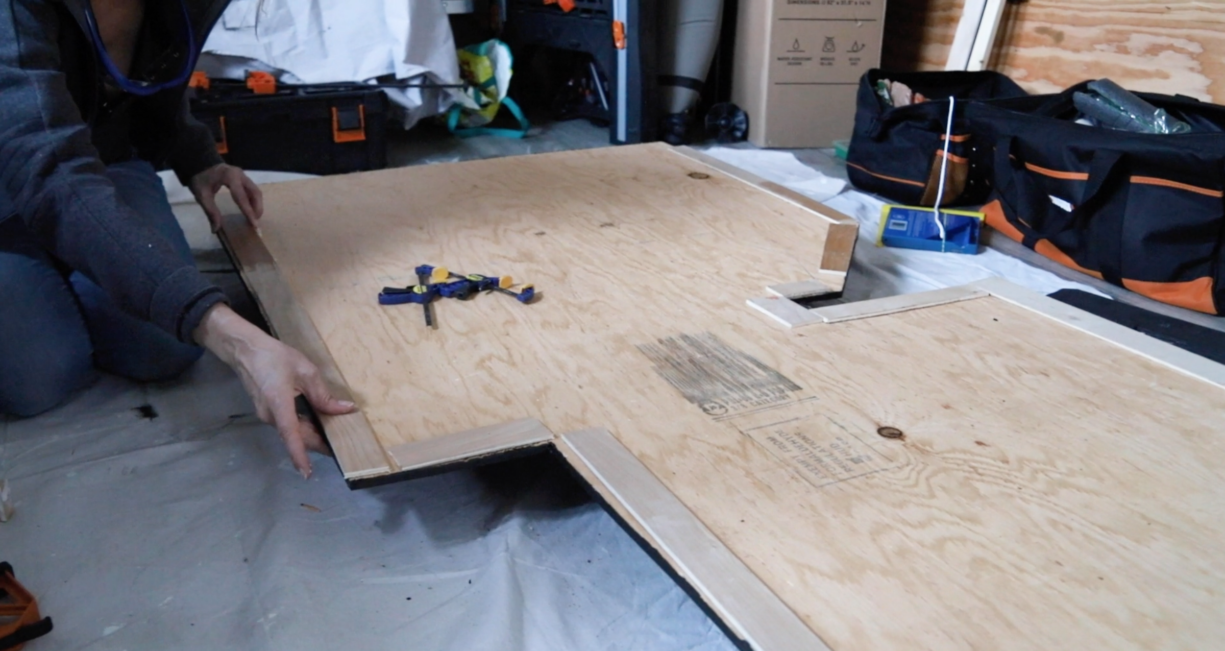 How to Make a Removable Accent Wall With Plywood : 10 Steps (with ...