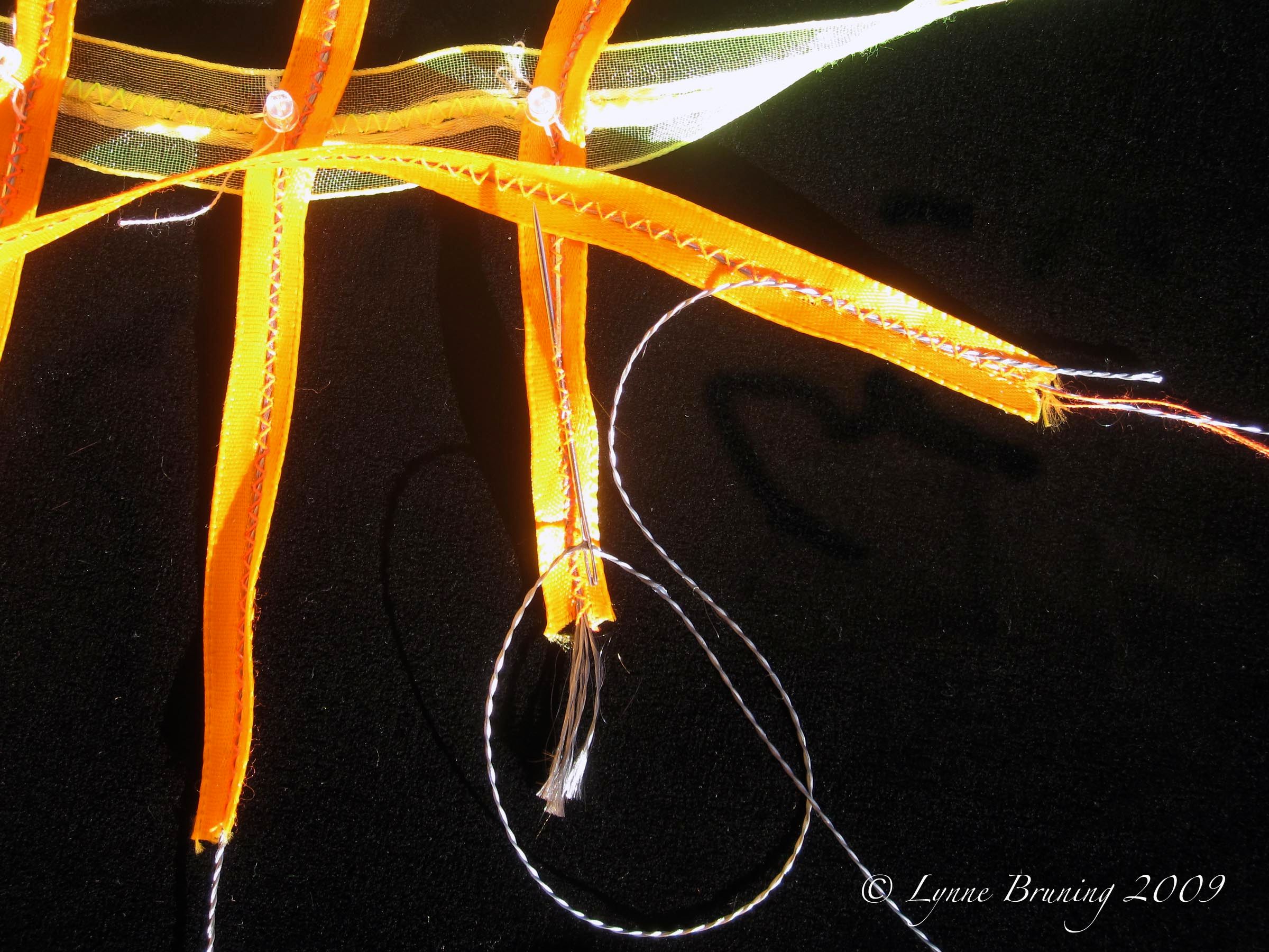 Flexible LED ETextile Ribbon Array : 6 Steps (with Pictures ...