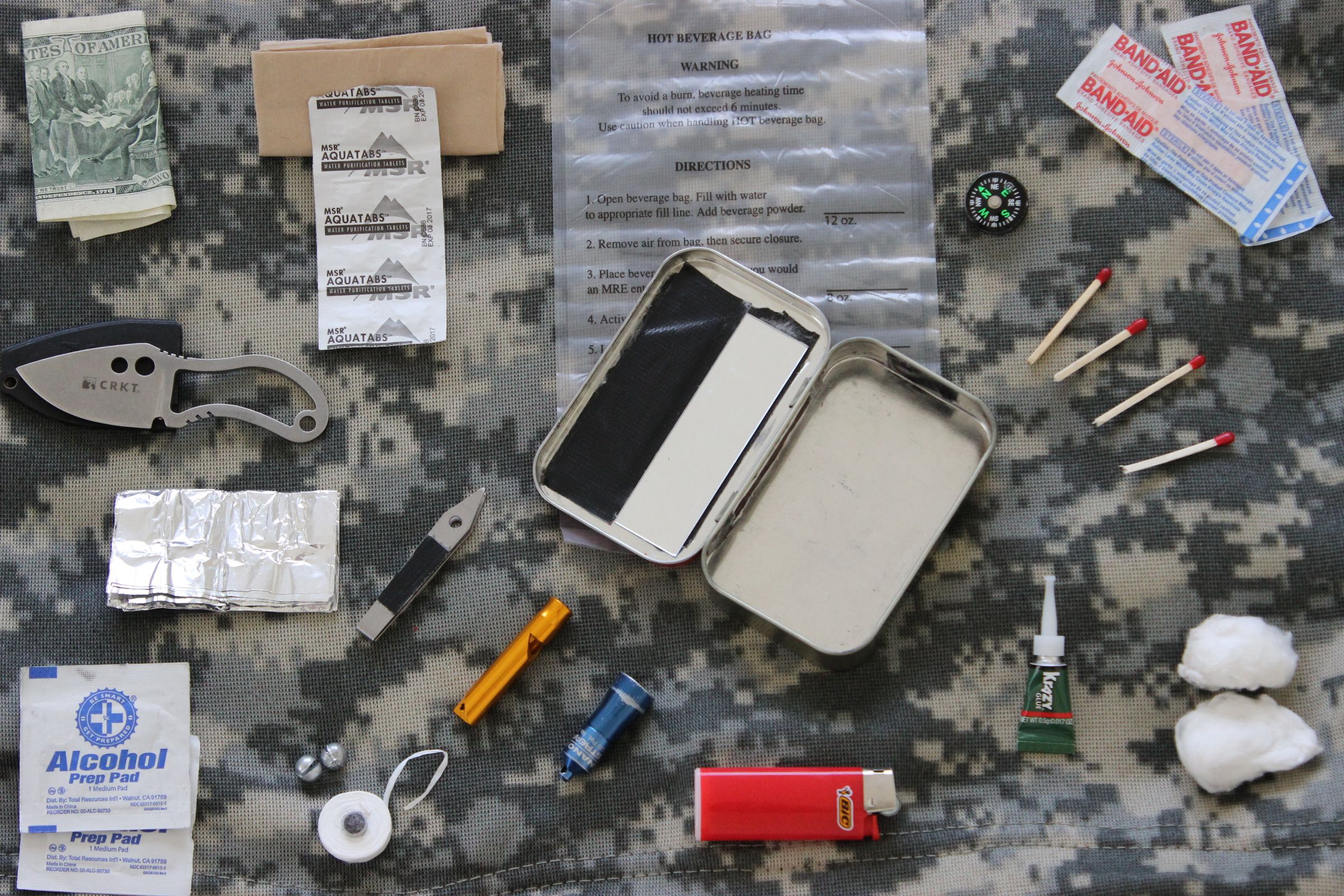 Altoids Survival Kit 2.0 : 12 Steps (with Pictures) - Instructables