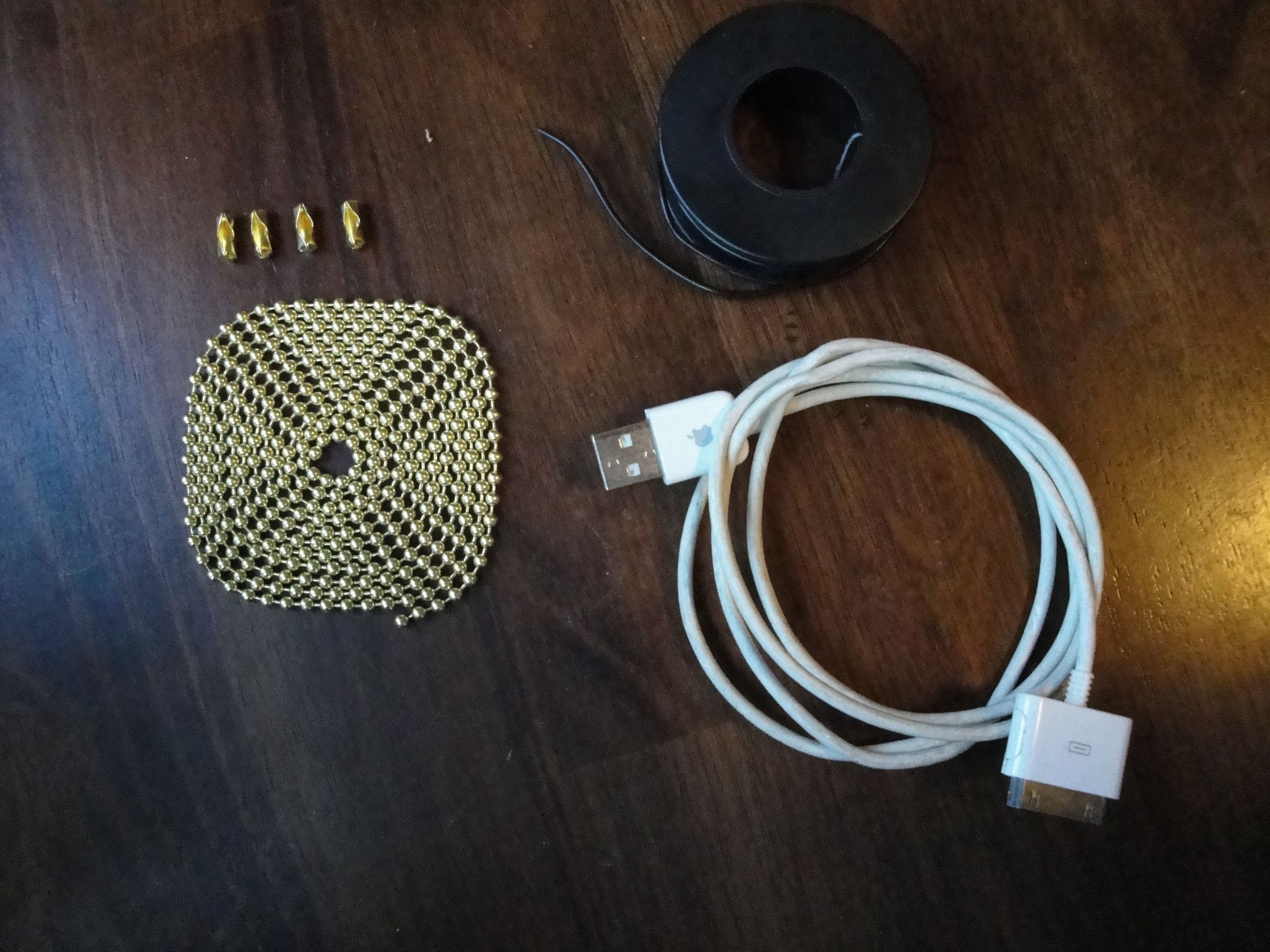 Make a Pocket Watch Chain for Your IPod : 7 Steps - Instructables
