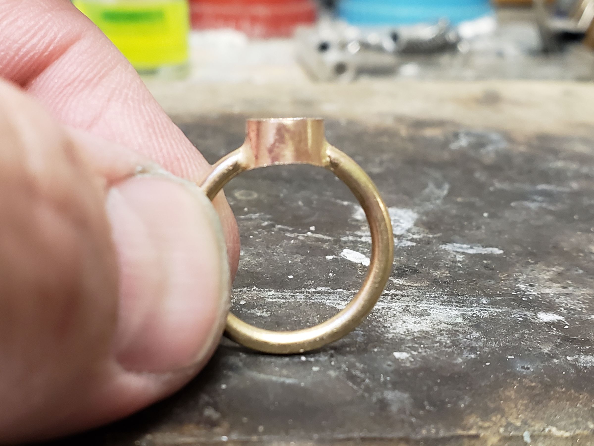 Making a Simple Bezel Set Ring : 4 Steps (with Pictures) - Instructables