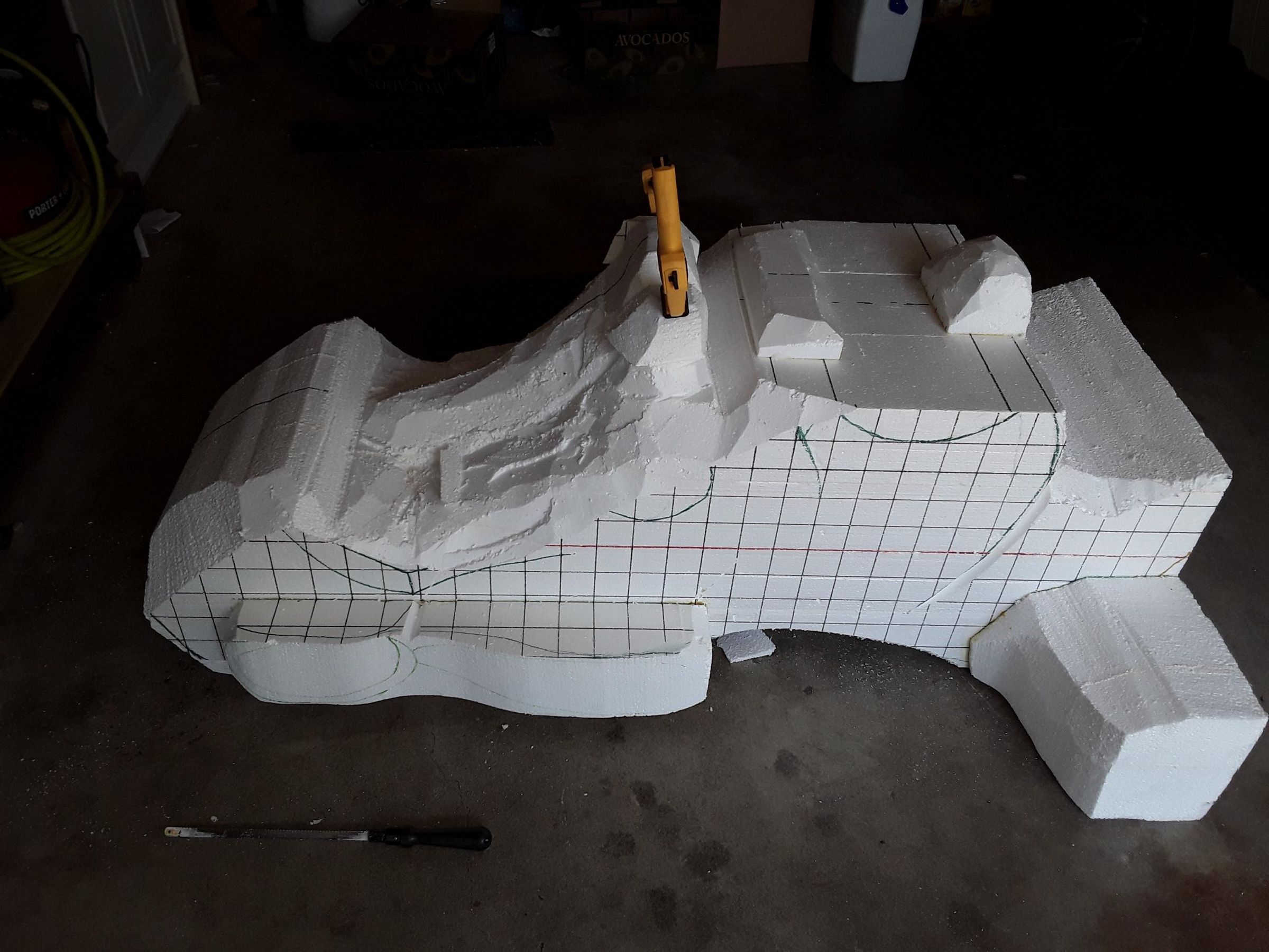 Moai From Recycled Foam : 8 Steps (with Pictures) - Instructables