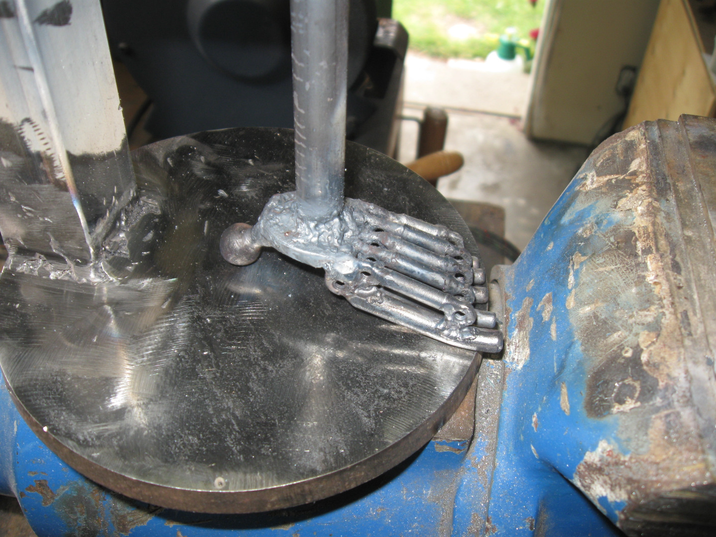 Terminator Foot Nut Cracker (revised) : 6 Steps (with Pictures ...