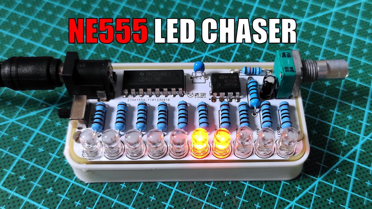 DIY LED Light Chaser Circuit: Create Mesmerizing Light Animations : 6 ...