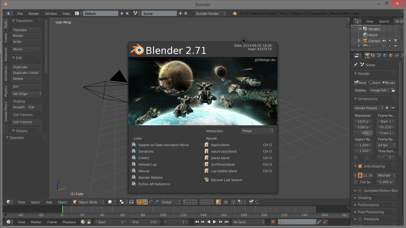 3D Graphic Design With Blender and Gimp : 21 Steps (with Pictures ...
