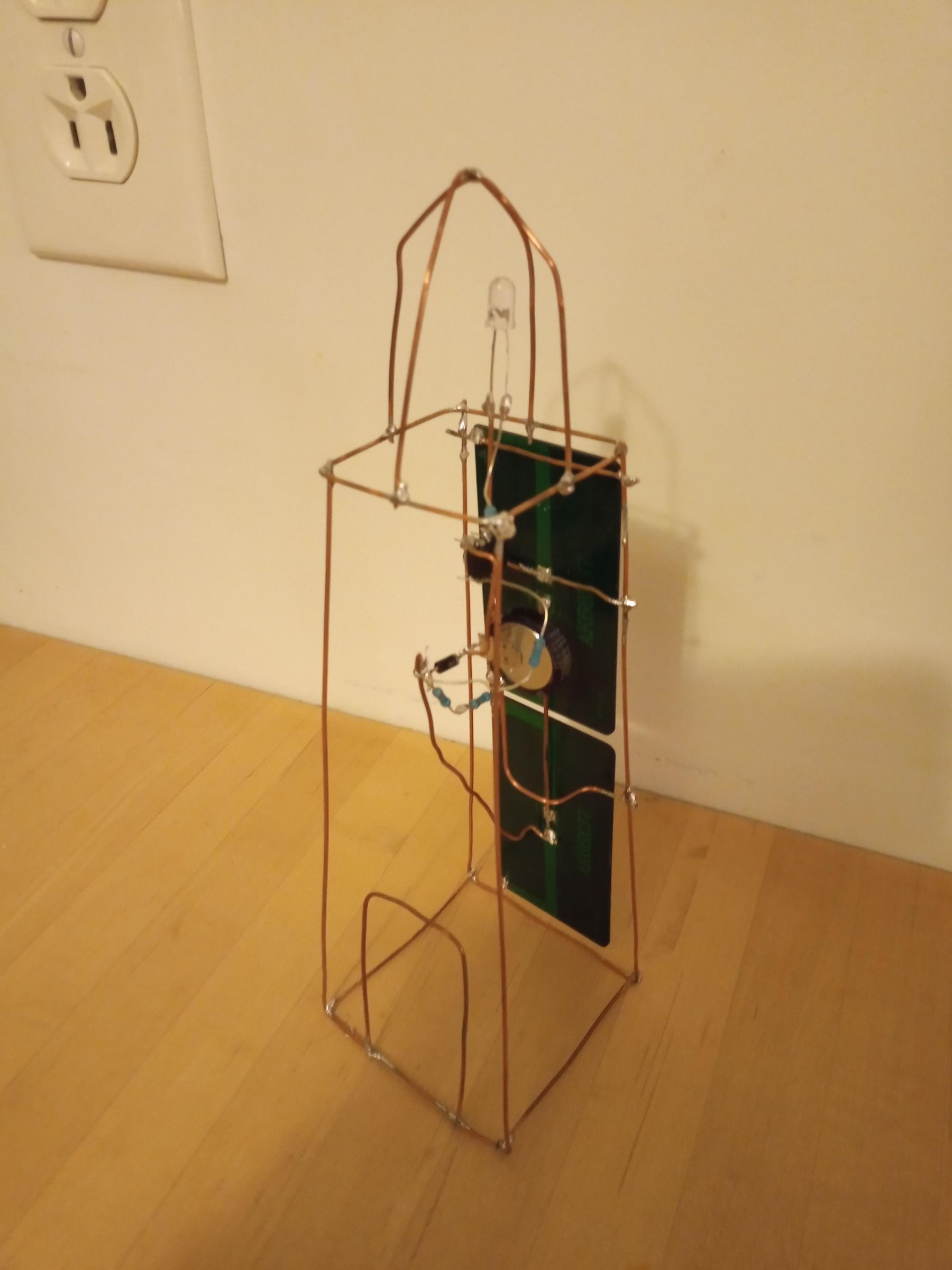 Lighthouse Circuit Sculpture : 6 Steps - Instructables