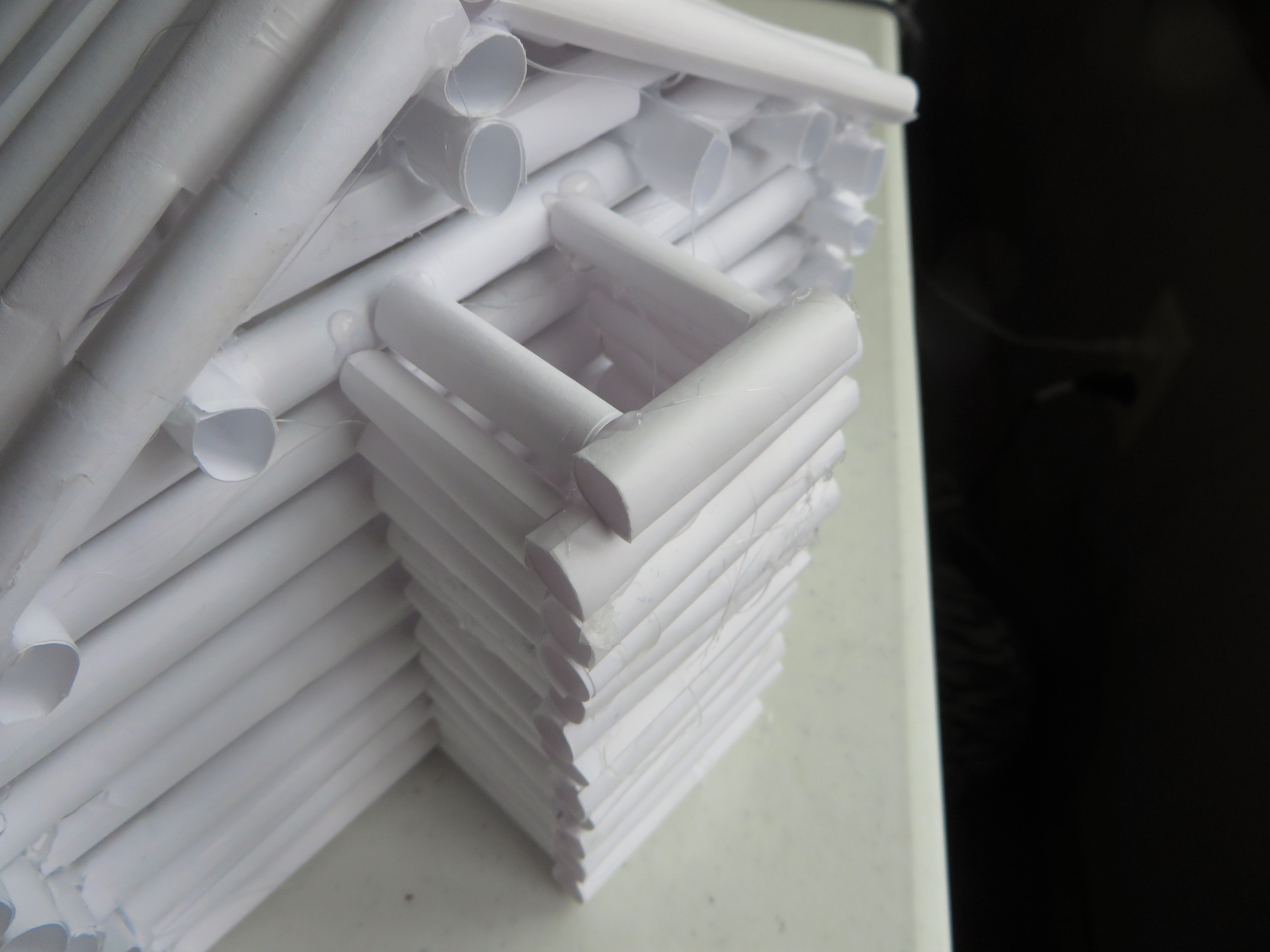 Log Cabin Made With Paper : 12 Steps (with Pictures) - Instructables