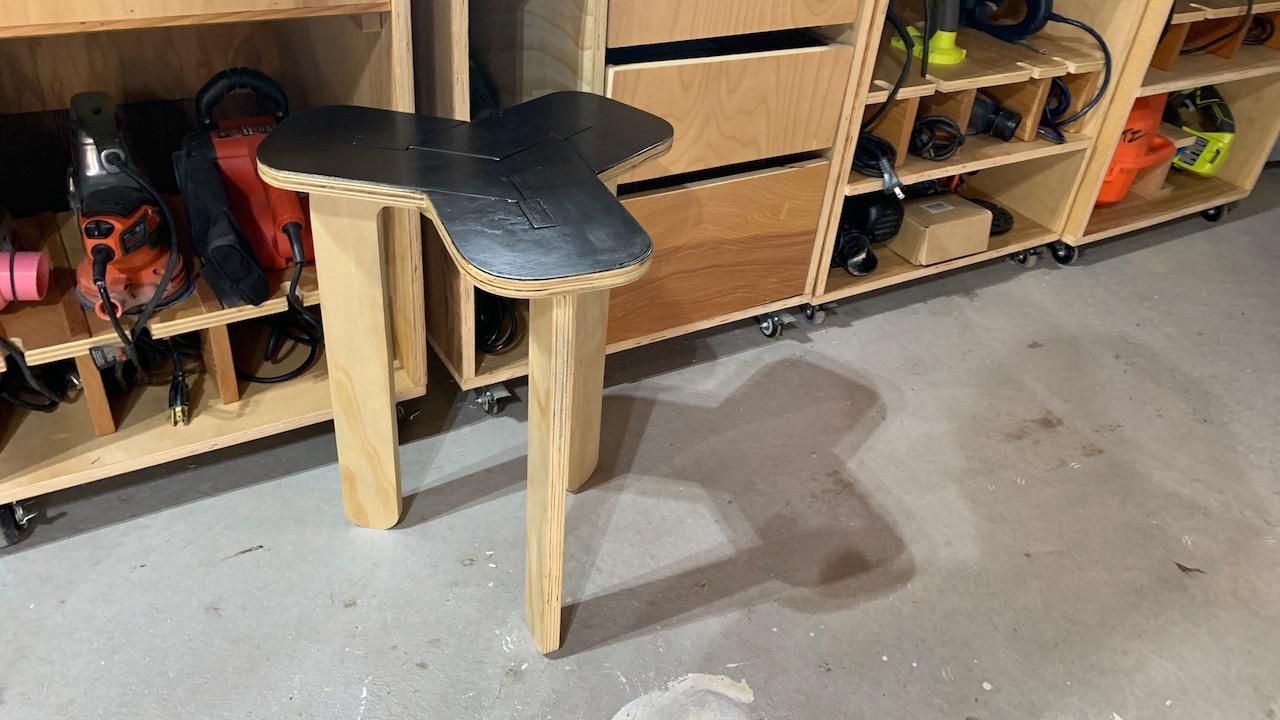 Simple Plywood Shop Stool : 10 Steps (with Pictures) - Instructables