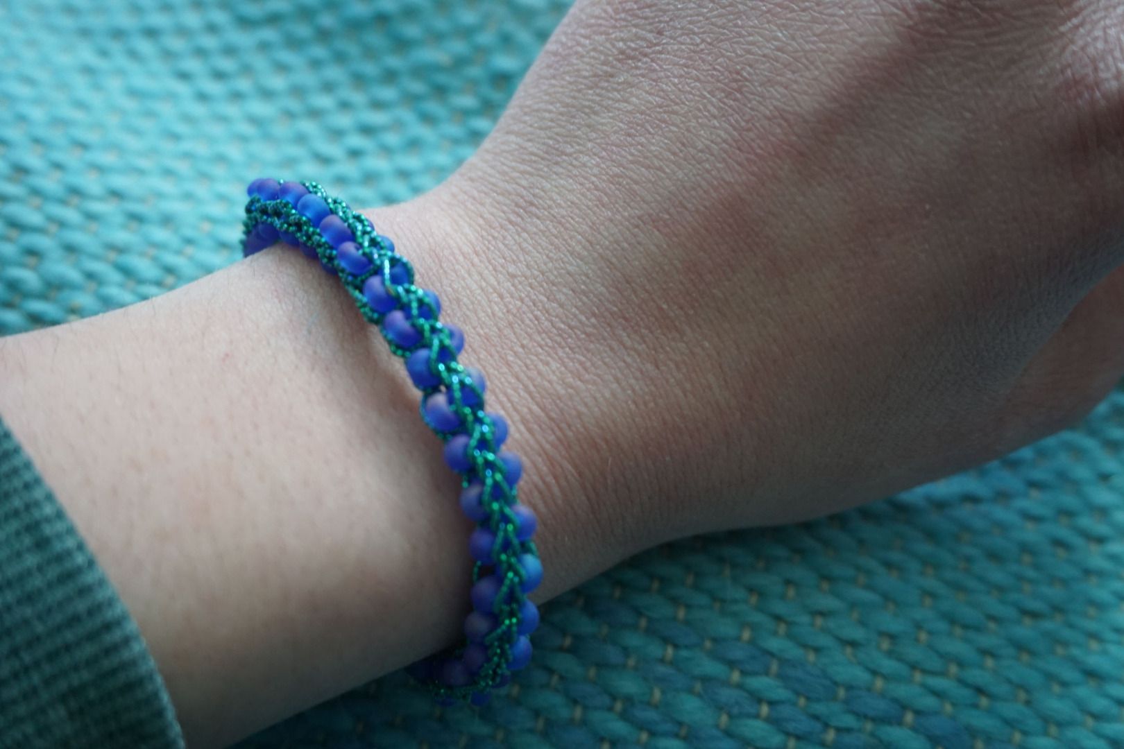 Spool Knit Bracelet : 5 Steps (with Pictures) - Instructables