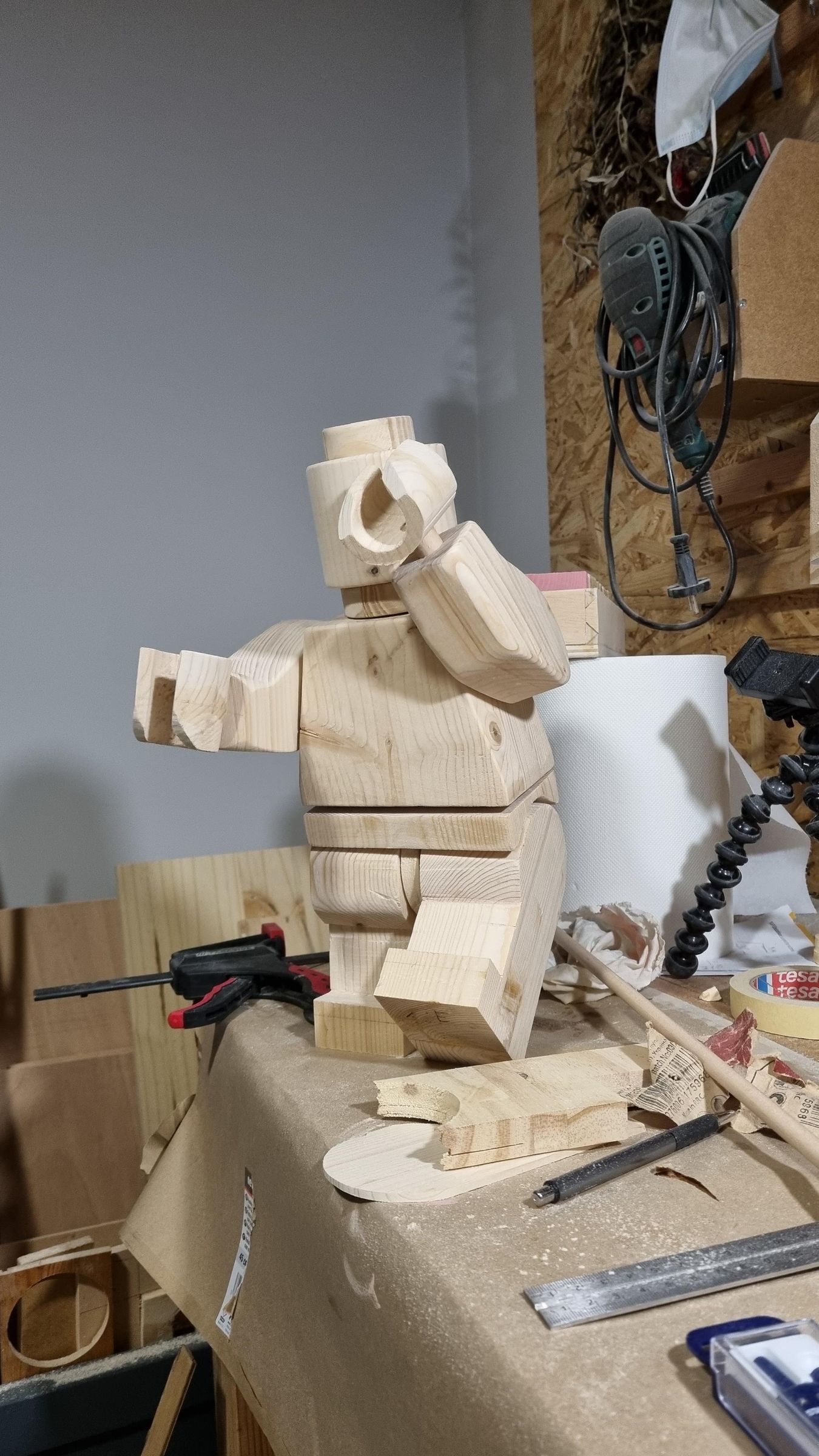 Wood Lego Man : 5 Steps (with Pictures) - Instructables