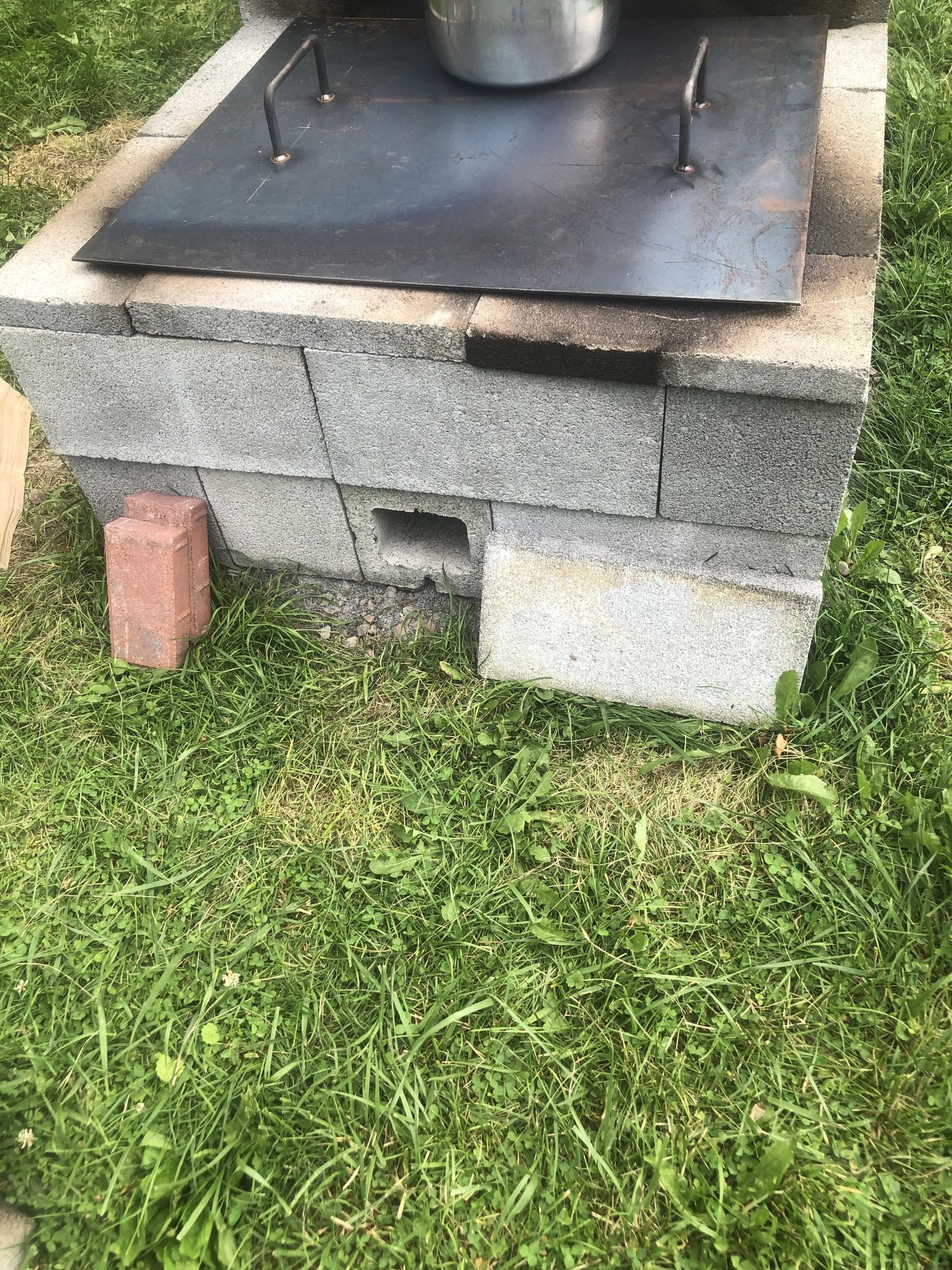 Cinder Block (CMU) Offset Smoker : 12 Steps (with Pictures) - Instructables