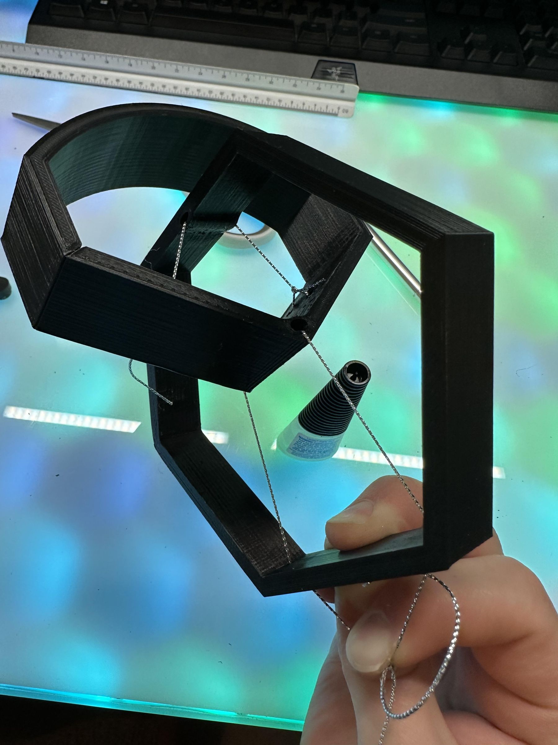 Floating Futuristic Headphone Stand Made With AI : 3 Steps - Instructables