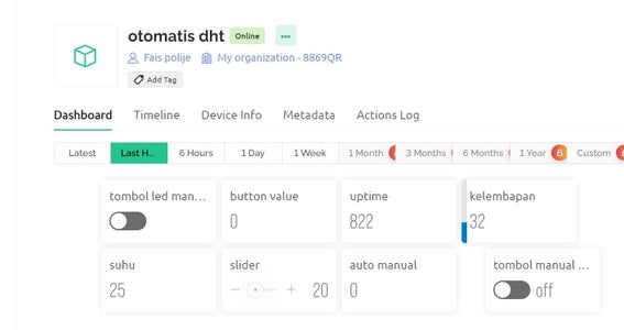 Monitoring Suhu Dan Kelembapan Menggunakan ESP32 Melalui BLYNK : 4 ... Monitoring Suhu Dan Kelembapan Menggunakan ESP32 Melalui BLYNK : 4 ...