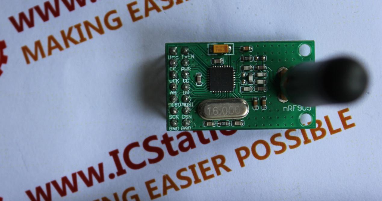 Ultrasonic Distance Measurement NRF905 Wireless Transmission System Based on Arduino : 9 Steps ...