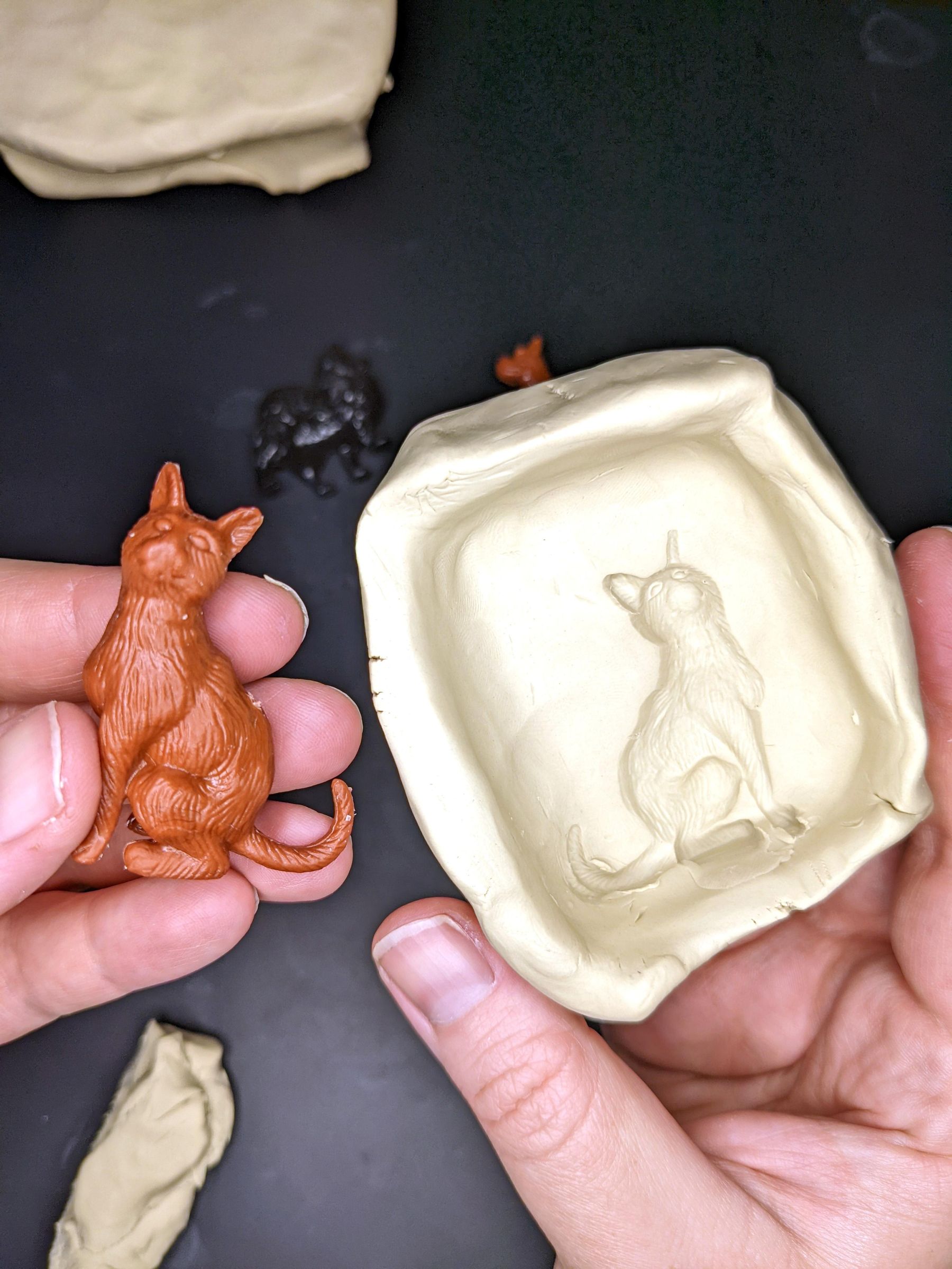 Turn Toys Into Ancient Carvings With Concrete and Clay : 4 Steps (with ...
