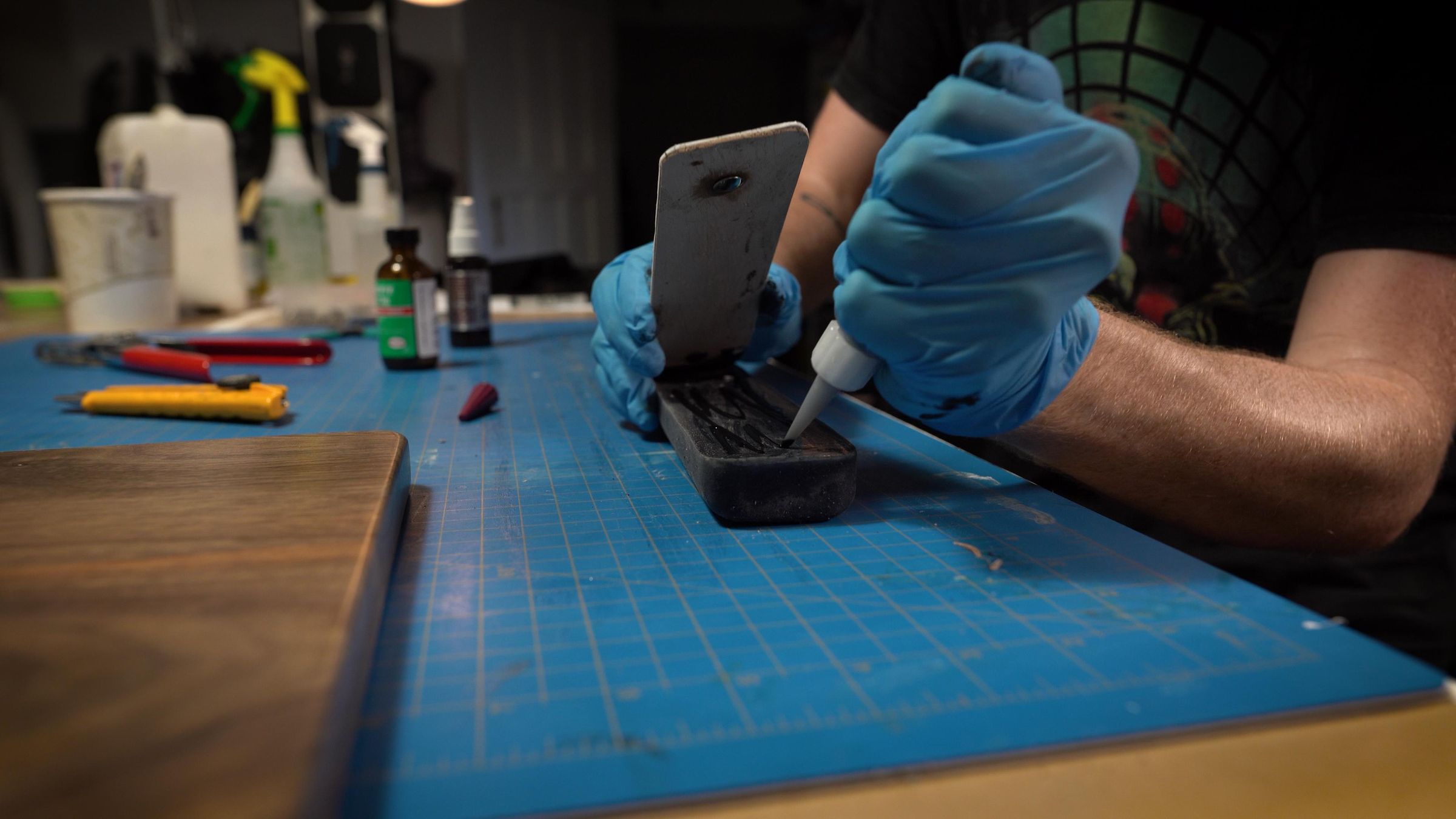 DIY Walnut and Leather Keyboard Tray : 26 Steps (with Pictures ...
