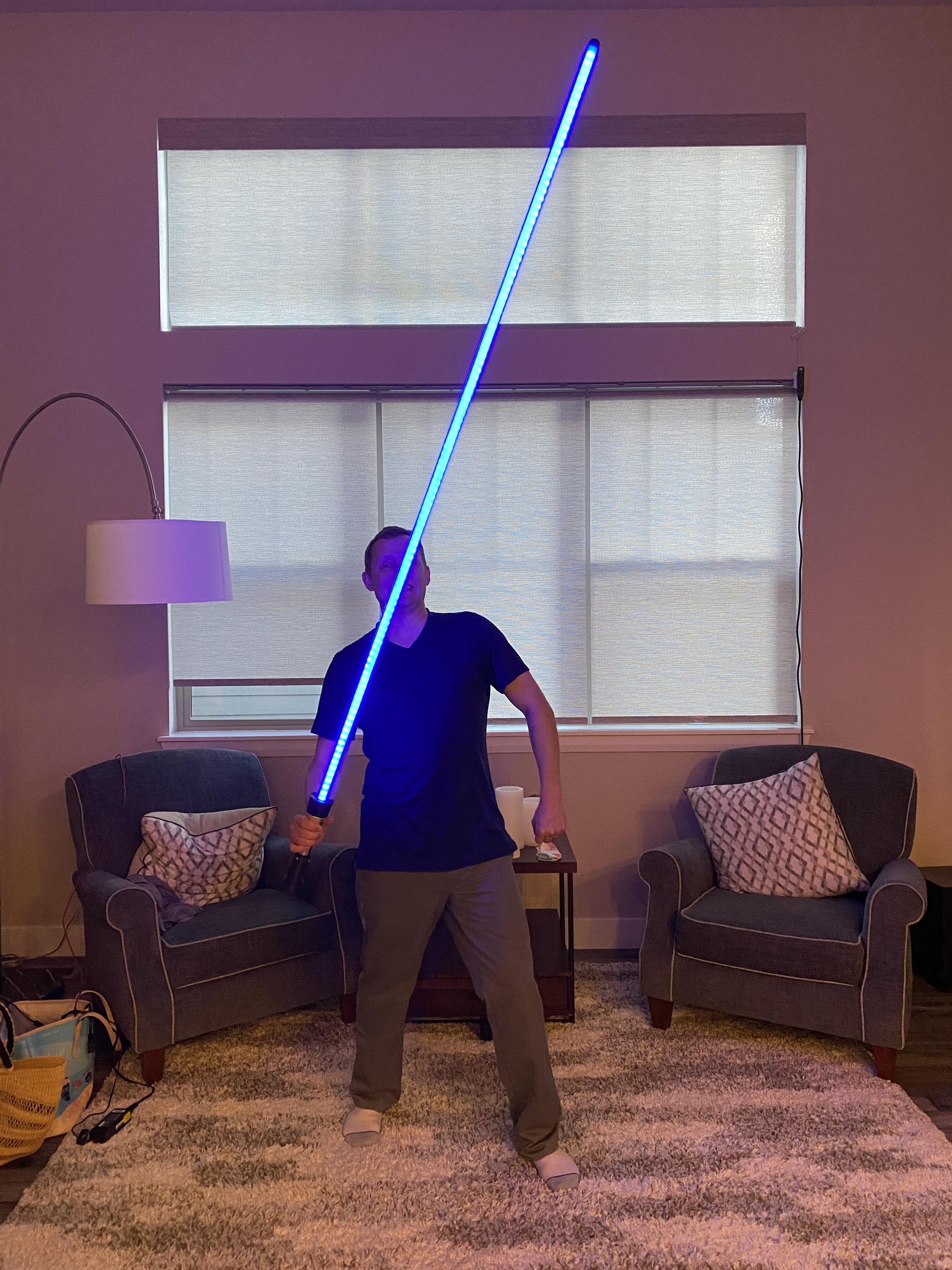 Super Long (7') Lightsaber : 9 Steps (with Pictures) - Instructables