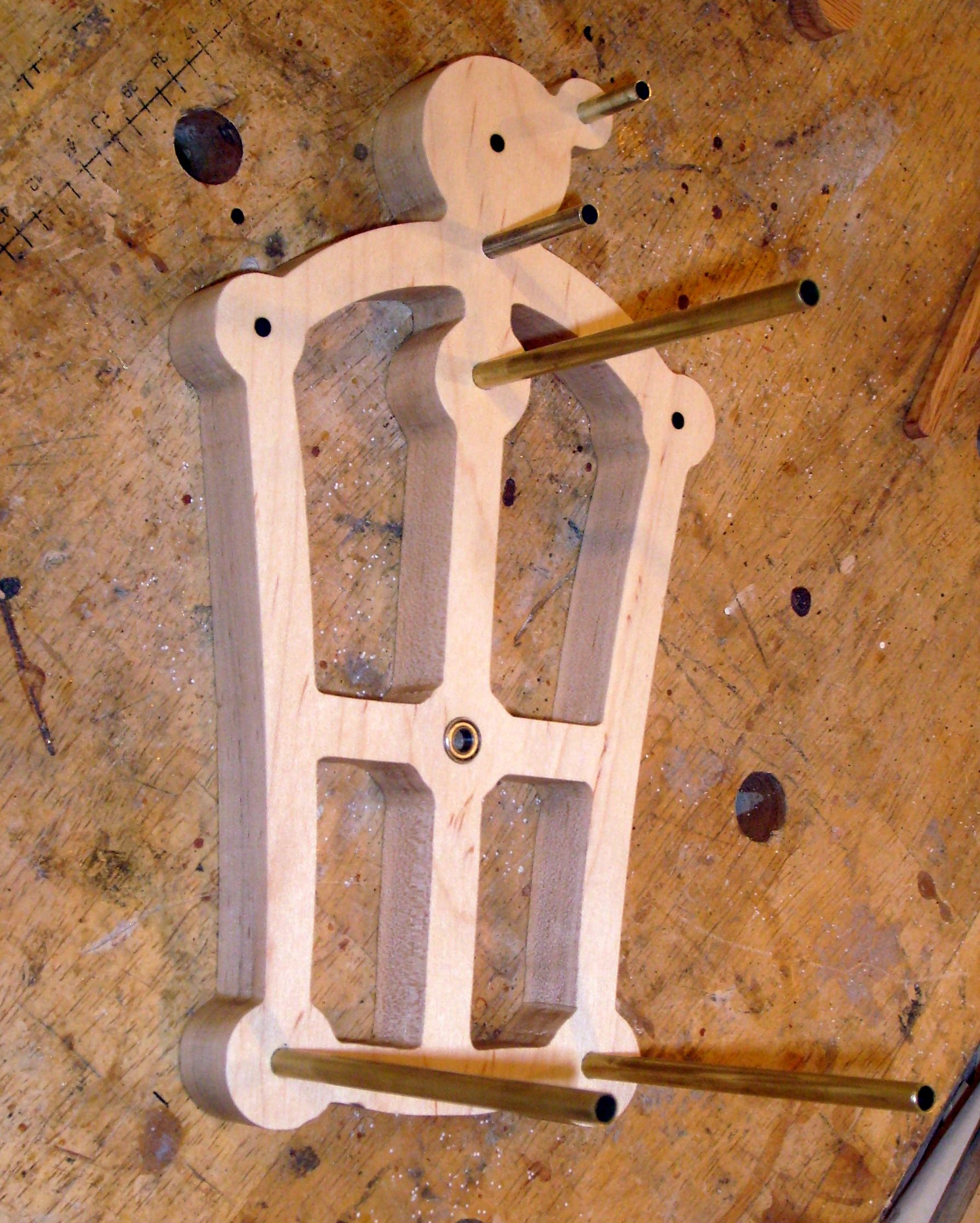 A Wood Gear Clock With a Unique Drive Mechanism : 34 Steps (with ...