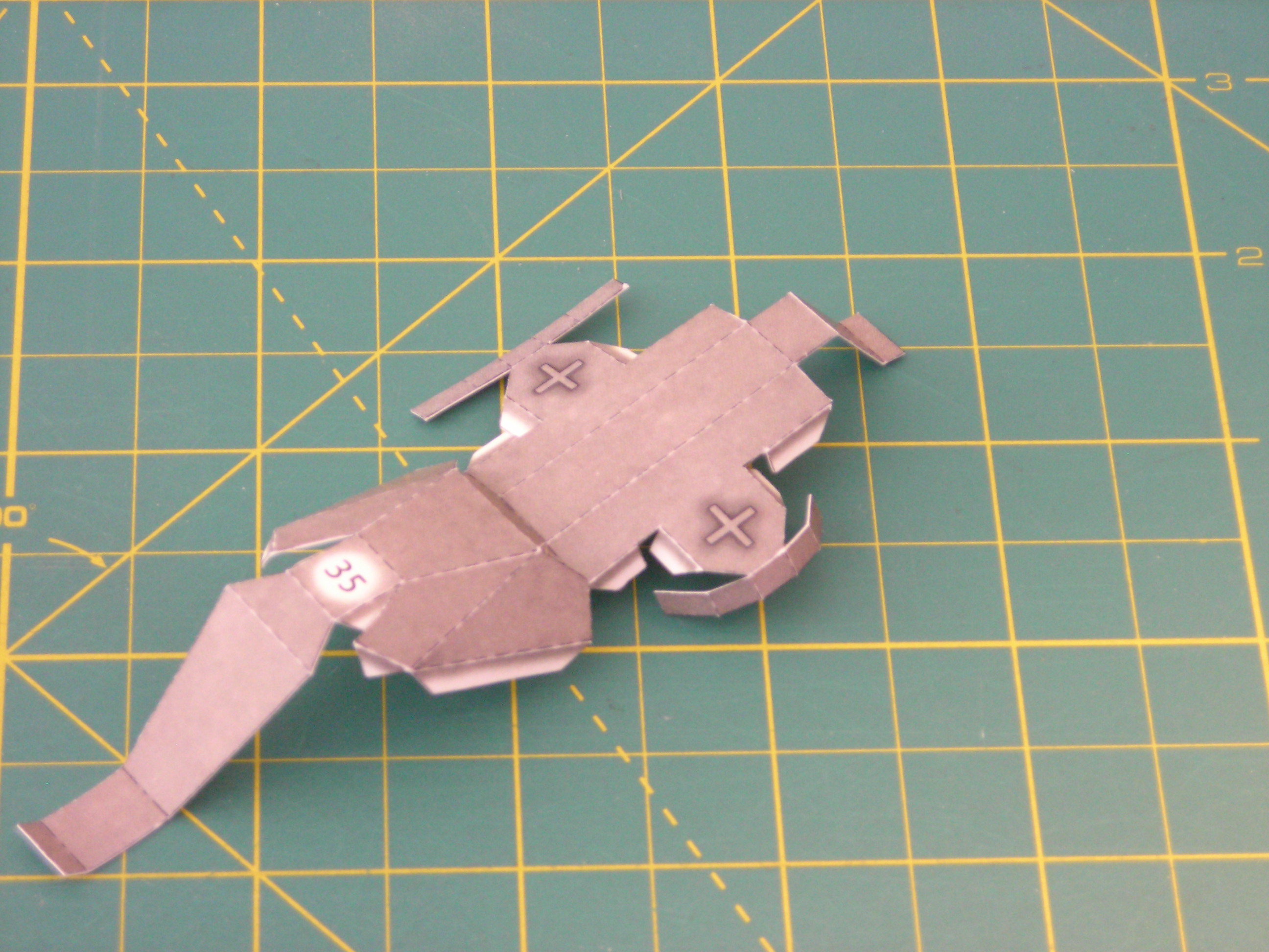 Walking Papercraft Mech Warrior : 20 Steps (with Pictures) - Instructables