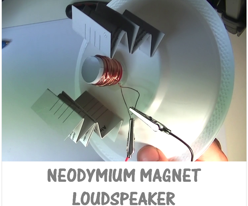 Neodymium Magnet Loudspeaker : 4 Steps (with Pictures) - Instructables