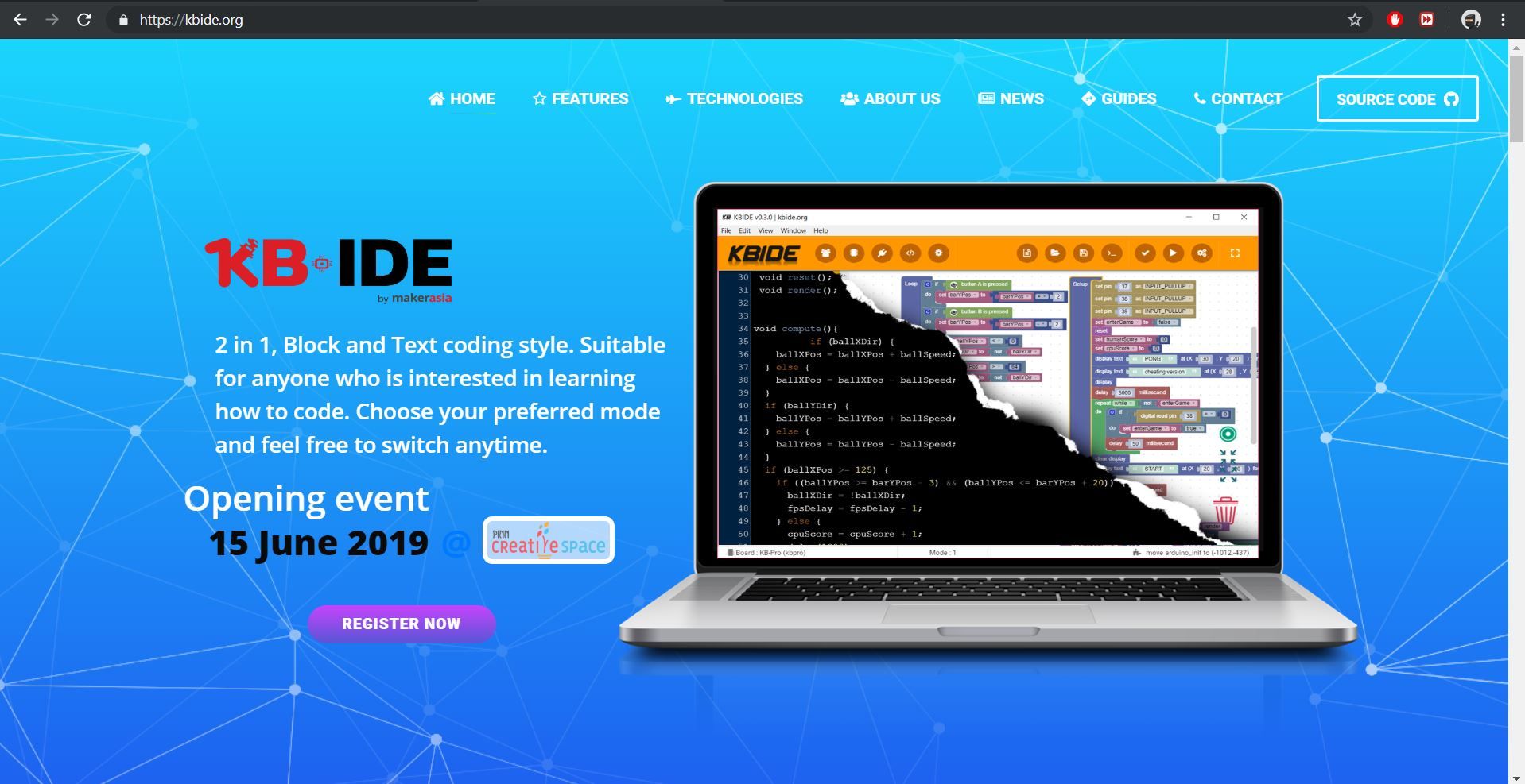 KB-IDE : Block Program for ESP32 Board : 5 Steps - Instructables