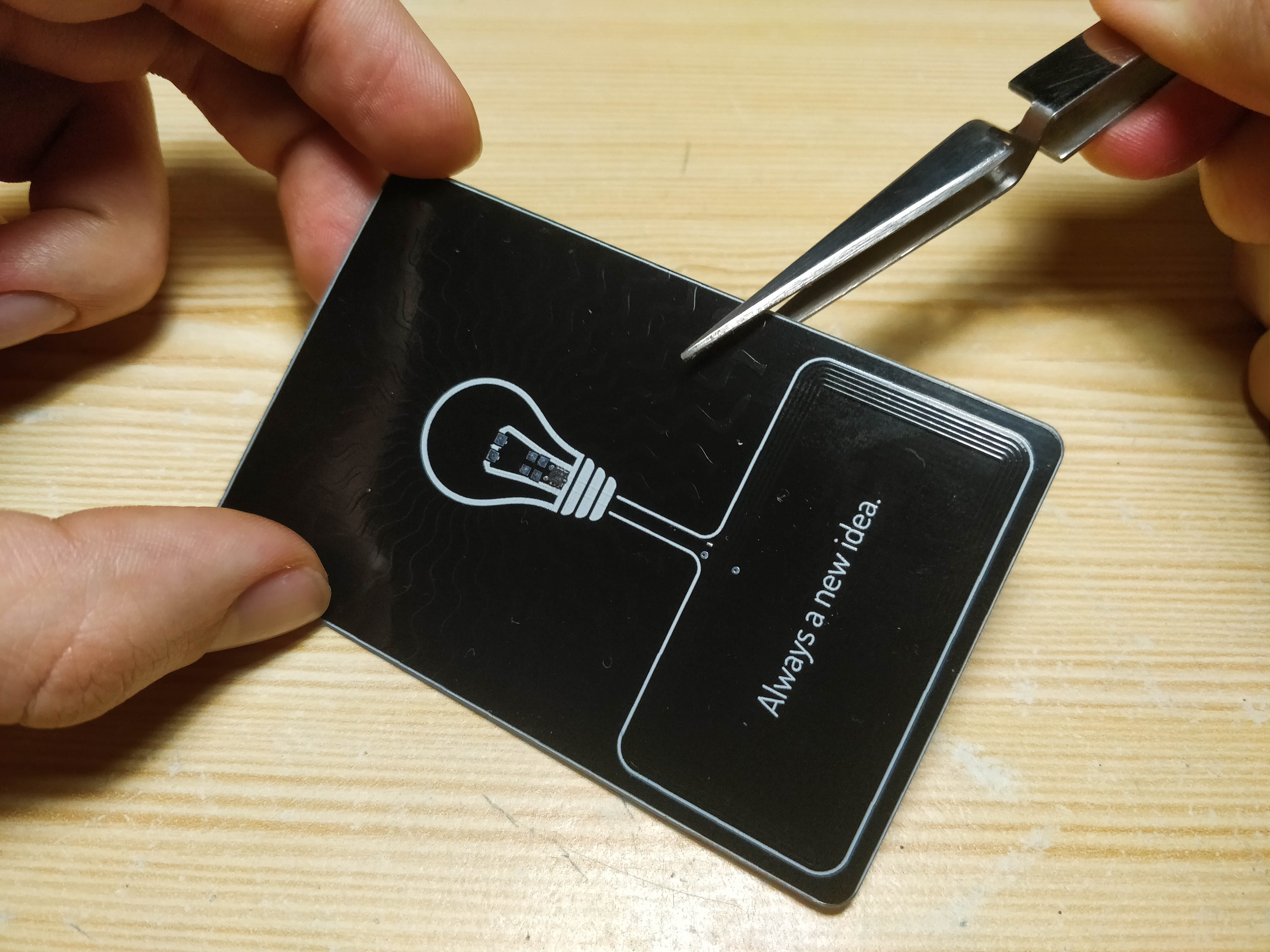 PCB Business Card With NFC : 18 Steps (with Pictures) - Instructables