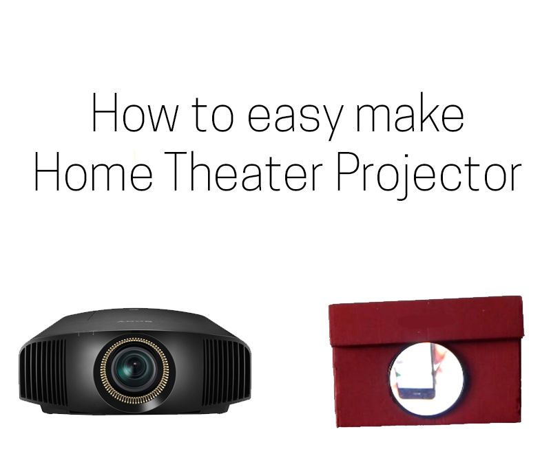 How to Make Home Theater Projector - Turn Your Smartphone to Projector - Instructables