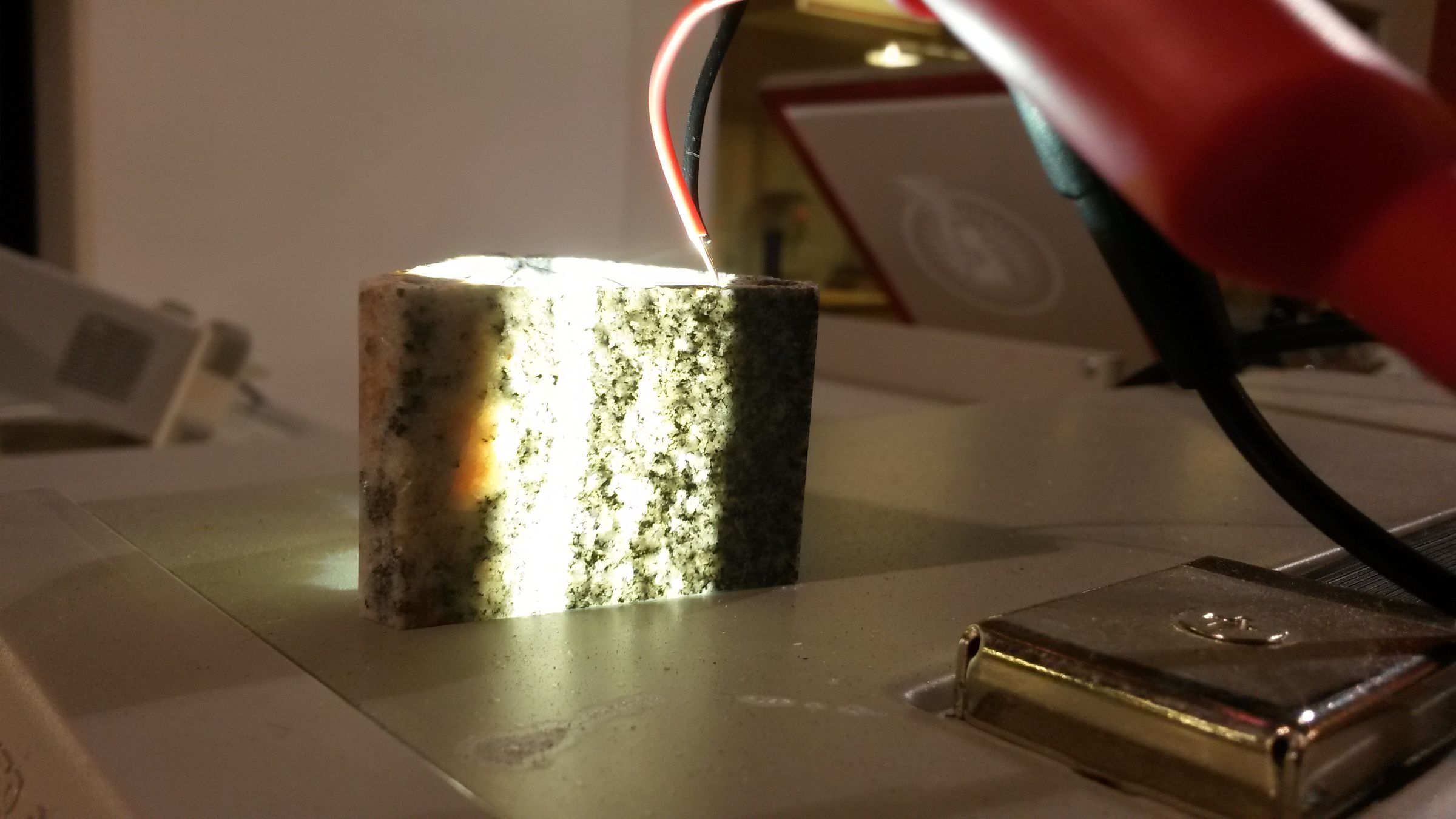 Transparently-thin Granite LED Lamp : 5 Steps (with Pictures ...