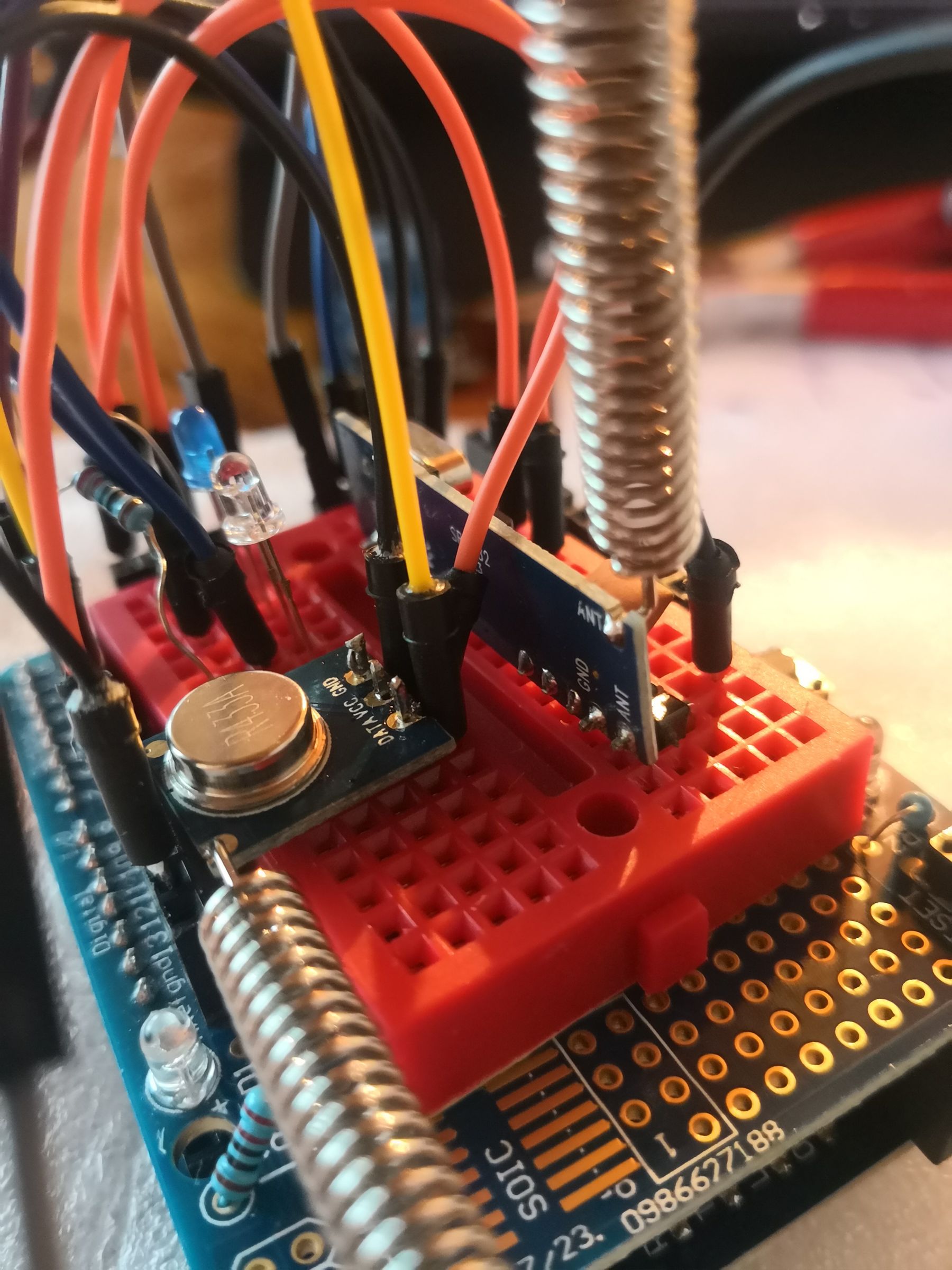 Lamp With Sensors - Sound/Piezo // RF Communication : 7 Steps ...