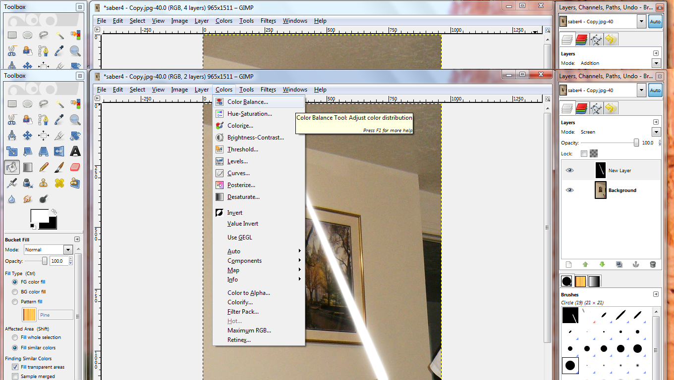 Lightsaber Blade Effect for Free : 10 Steps - Instructables