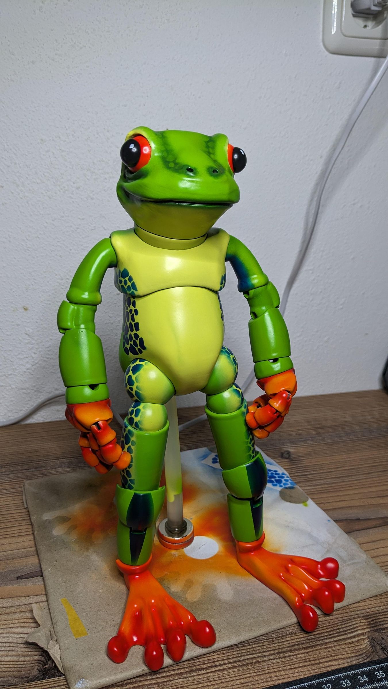 Froggy: the 3D Printed Ball-jointed Frog Doll : 12 Steps (with Pictures ...