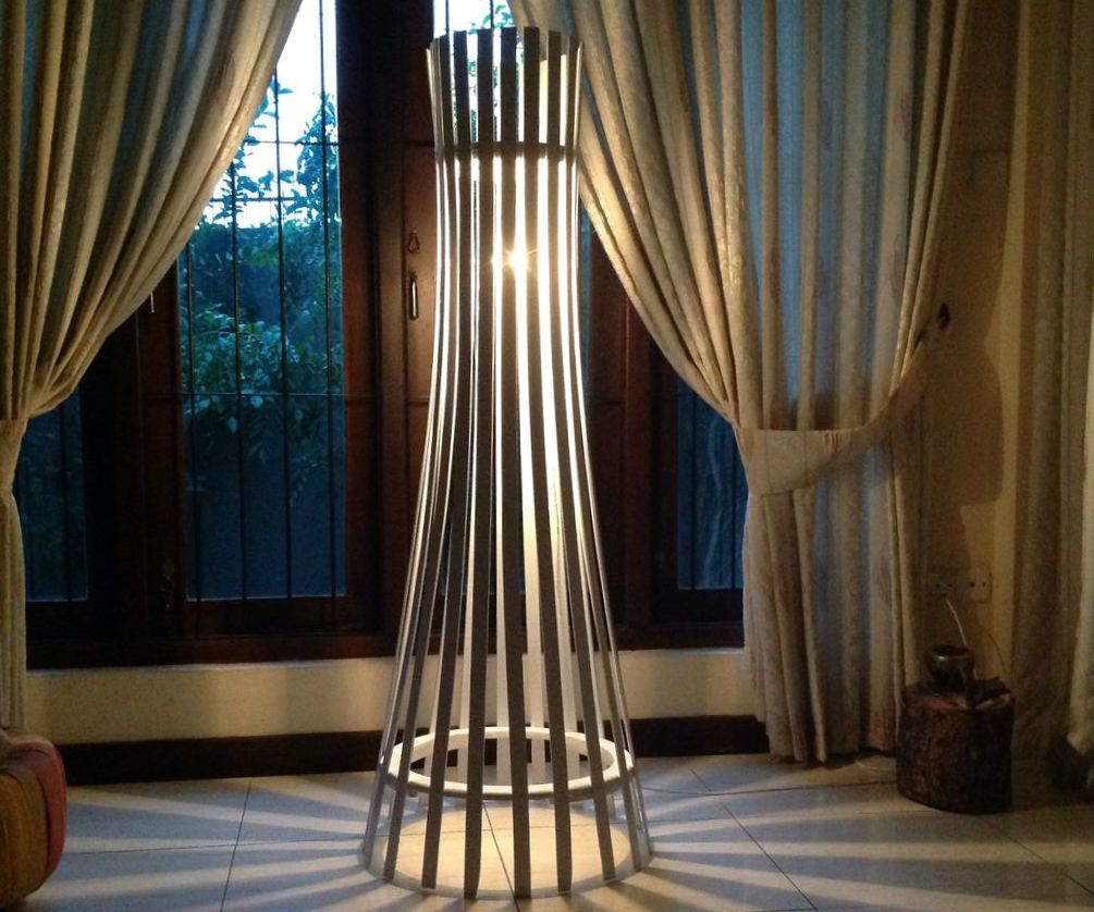 Easy Elegant Slat Wood Floor Lamp : 6 Steps (with Pictures) - Instructables