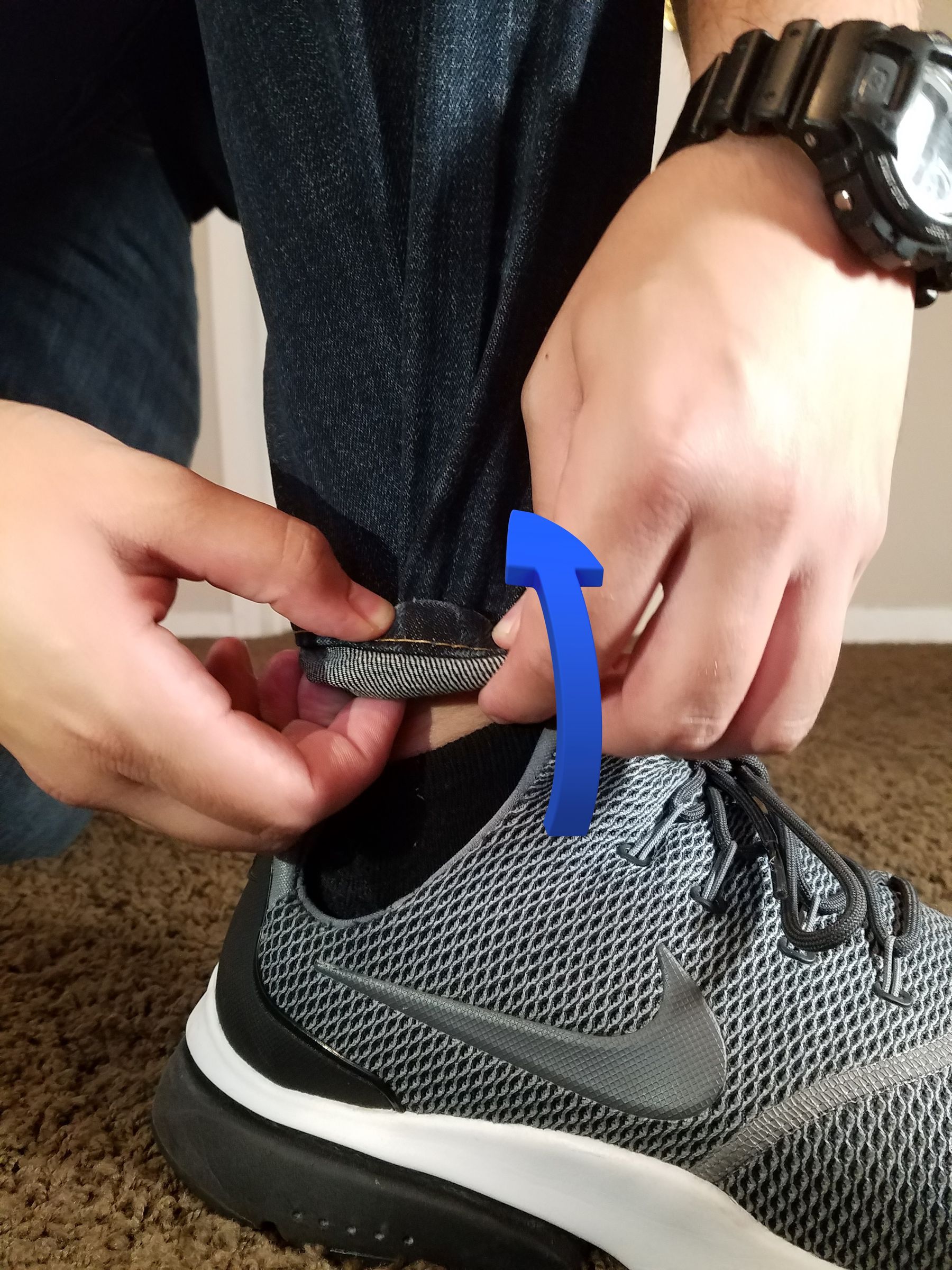 How to Pin-Roll Fold Pants : 6 Steps - Instructables