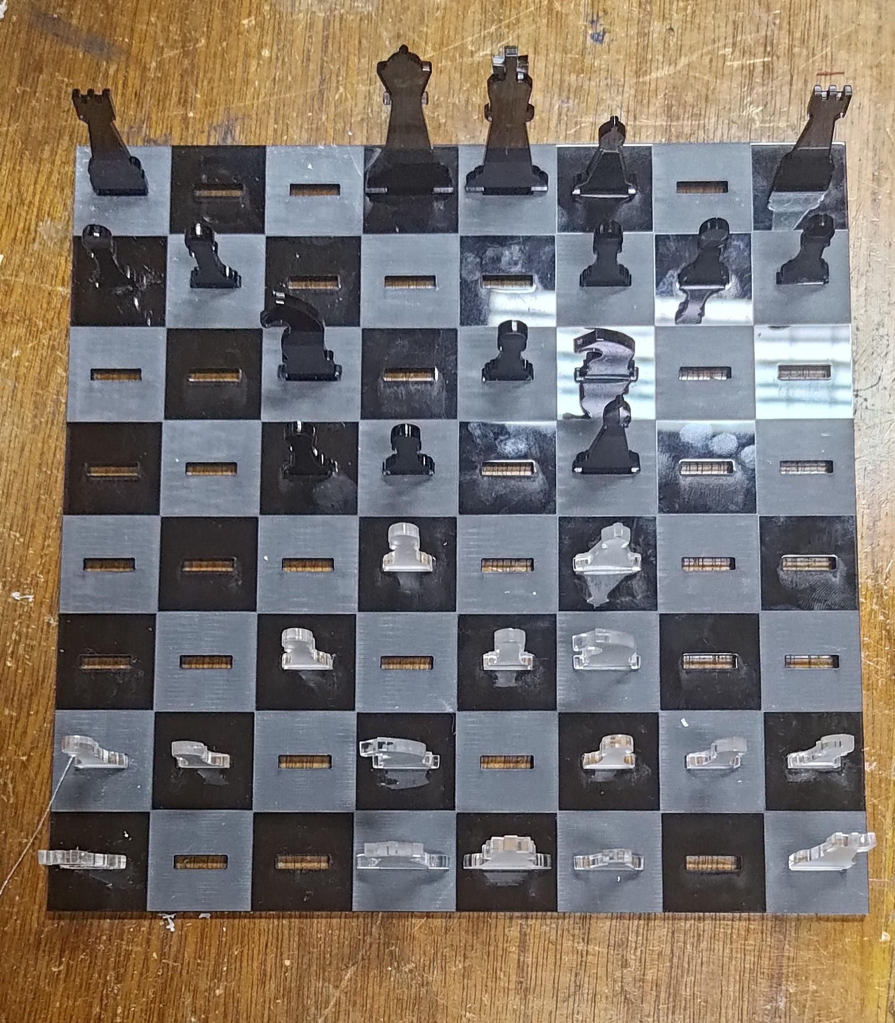 Laser Cut Chessboard : 5 Steps - Instructables