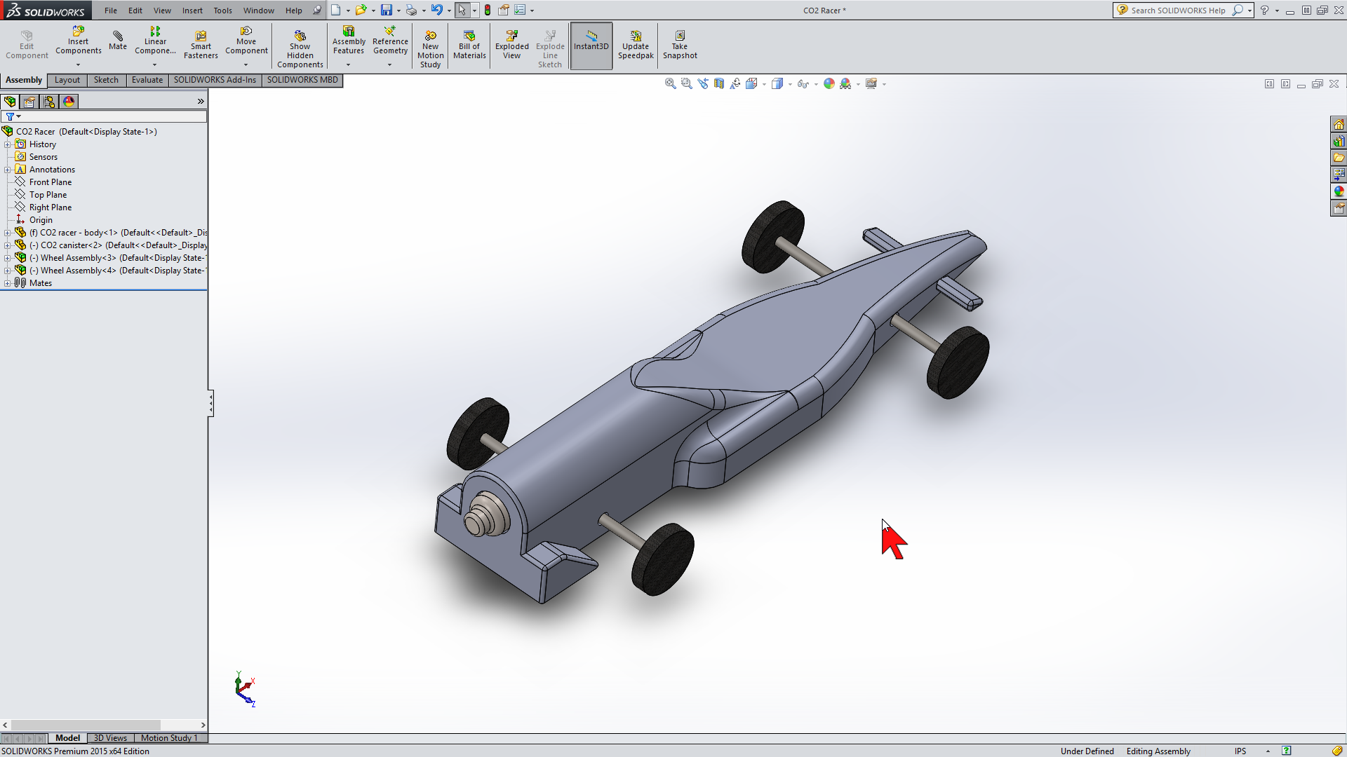 Solidworks Tutorial: CO2 Racer : 32 Steps - Instructables