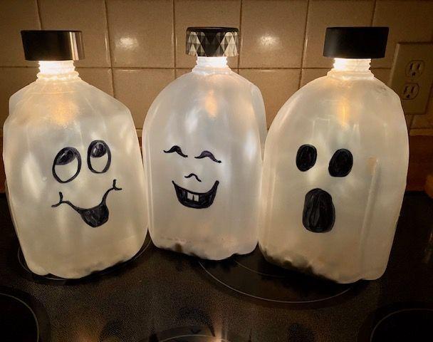 Milk Jug Solar Ghosts (with Pictures) - Instructables