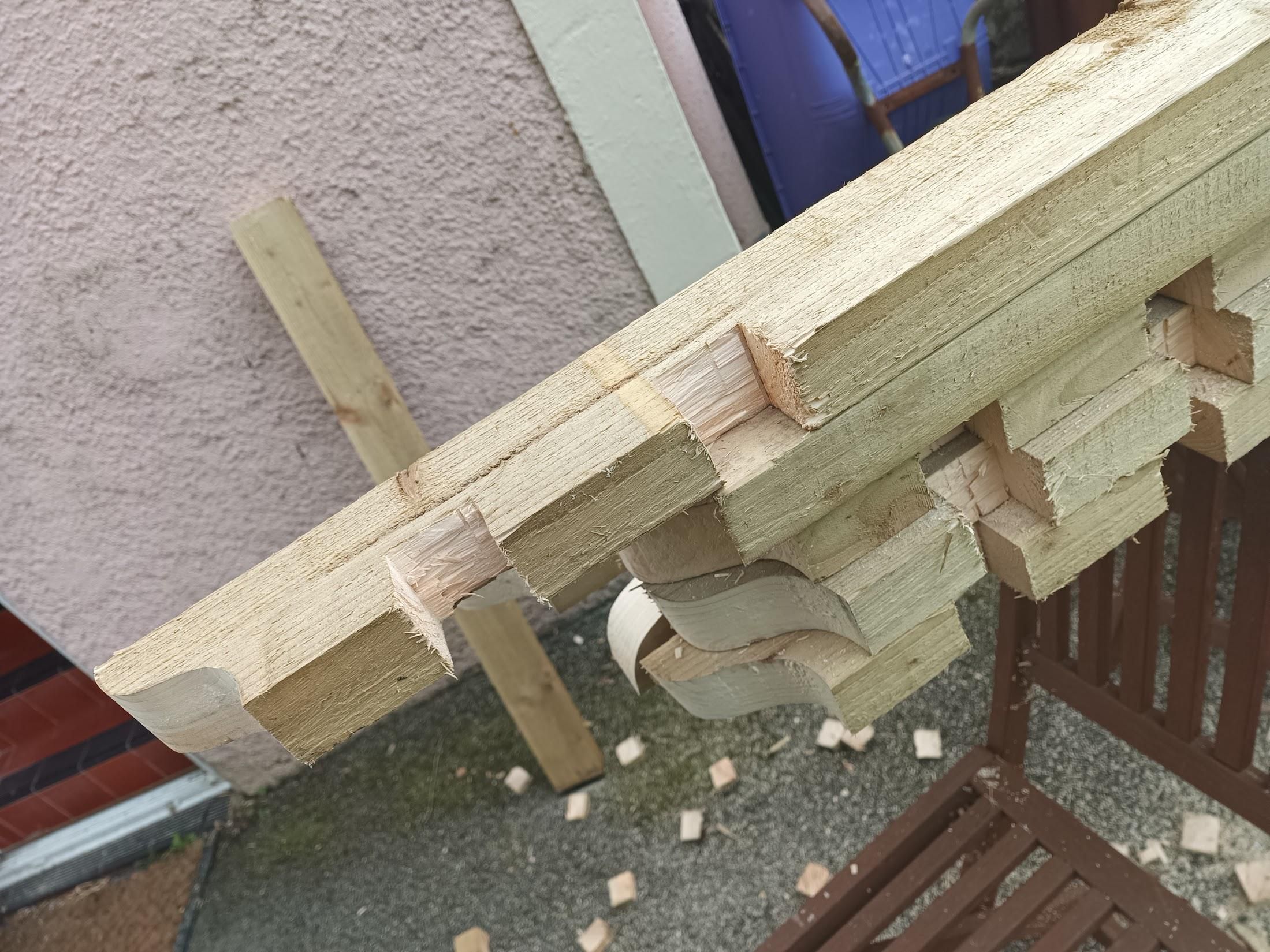 Pergola From 4x2s and 4x4s : 7 Steps (with Pictures) - Instructables