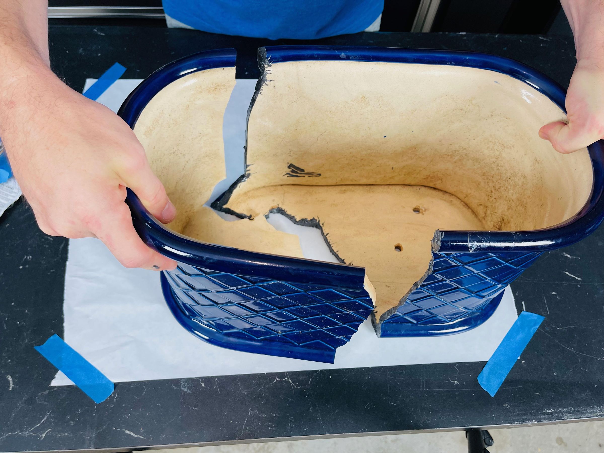 Fix a Broken Ceramic Planter With Epoxy : 4 Steps (with Pictures ...