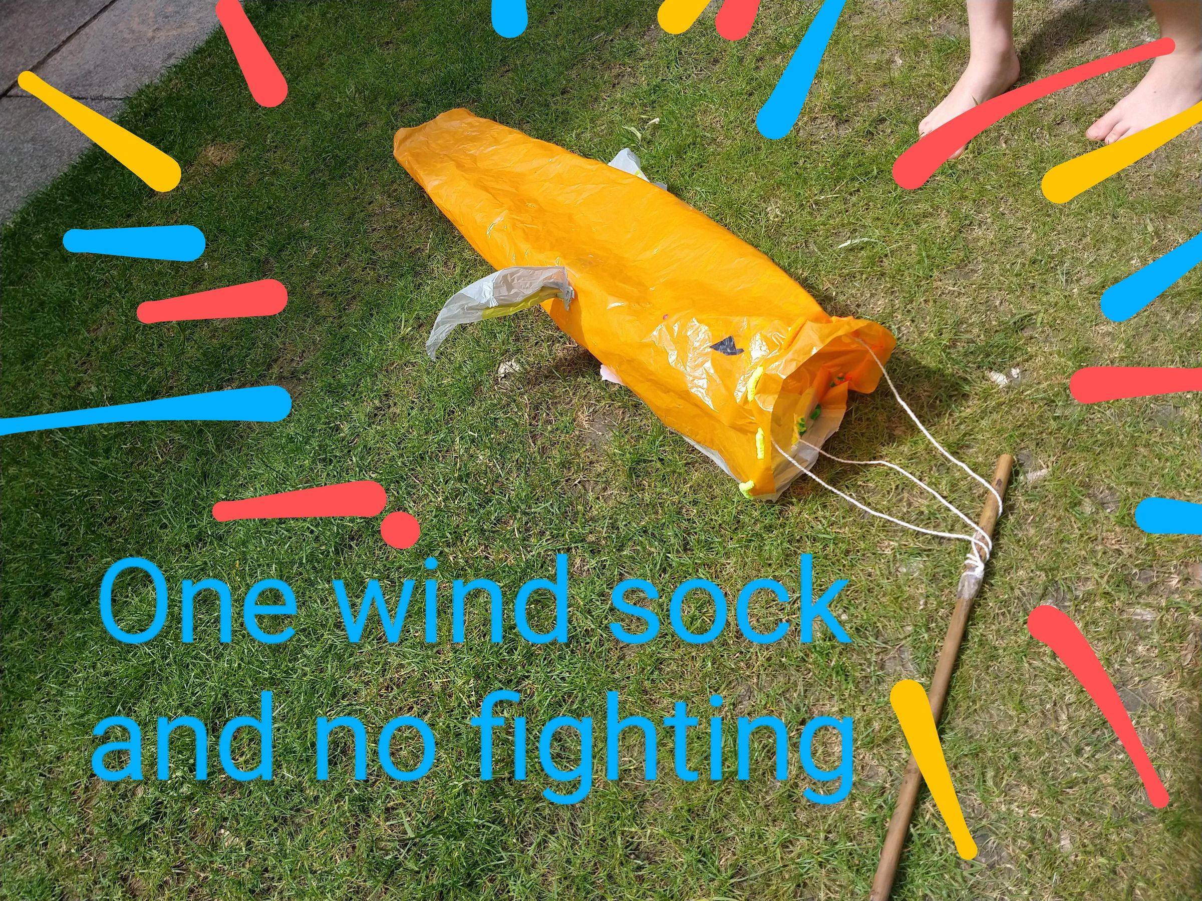 Windsock From Grocery Bags : 5 Steps - Instructables