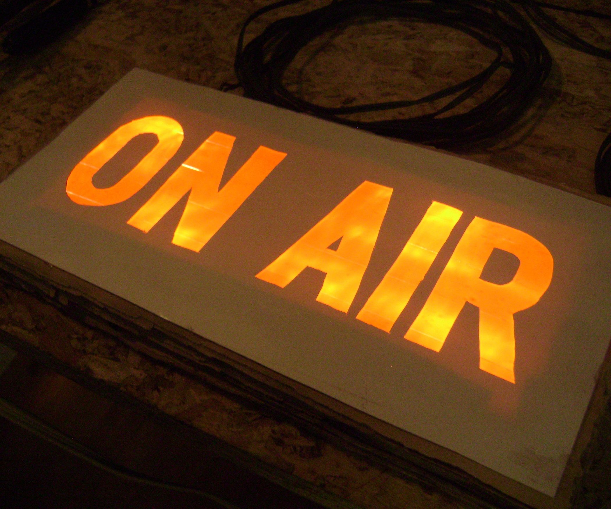 Simple LED Backlit Sign : 14 Steps (with Pictures) - Instructables