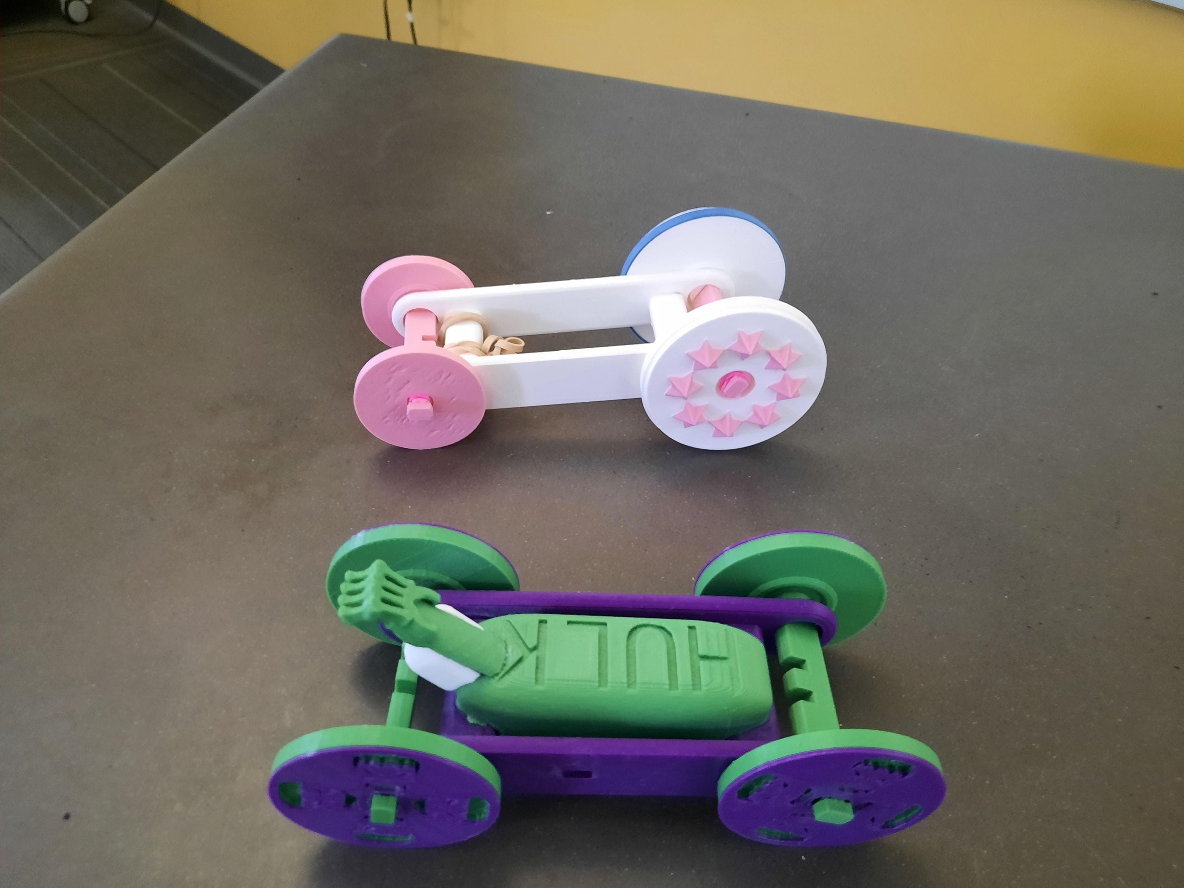 Teaching Engineering Design Using 3D Printed Rubber Band Cars : 9 Steps ...