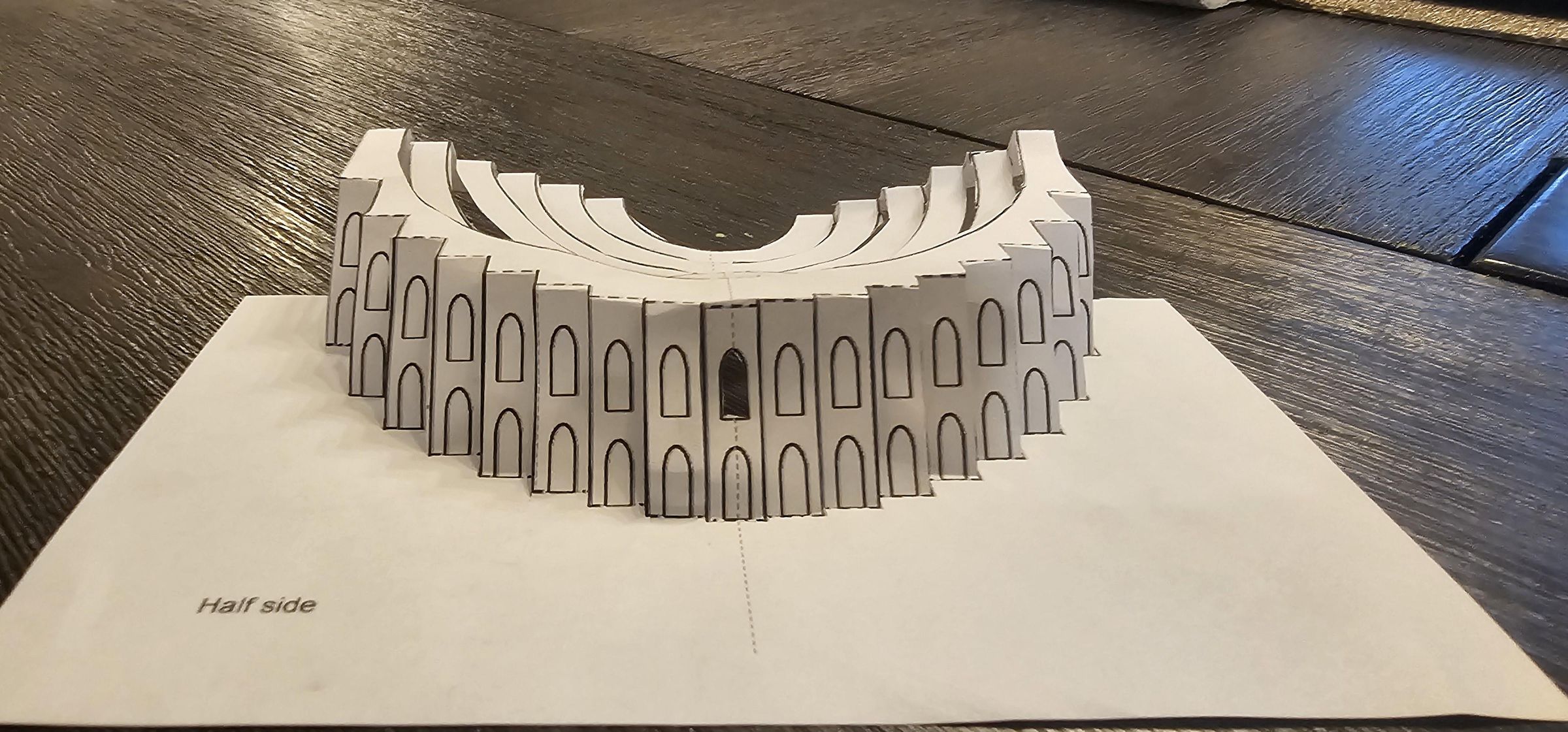 Pop-Up Roman Colosseum School Project : 4 Steps - Instructables