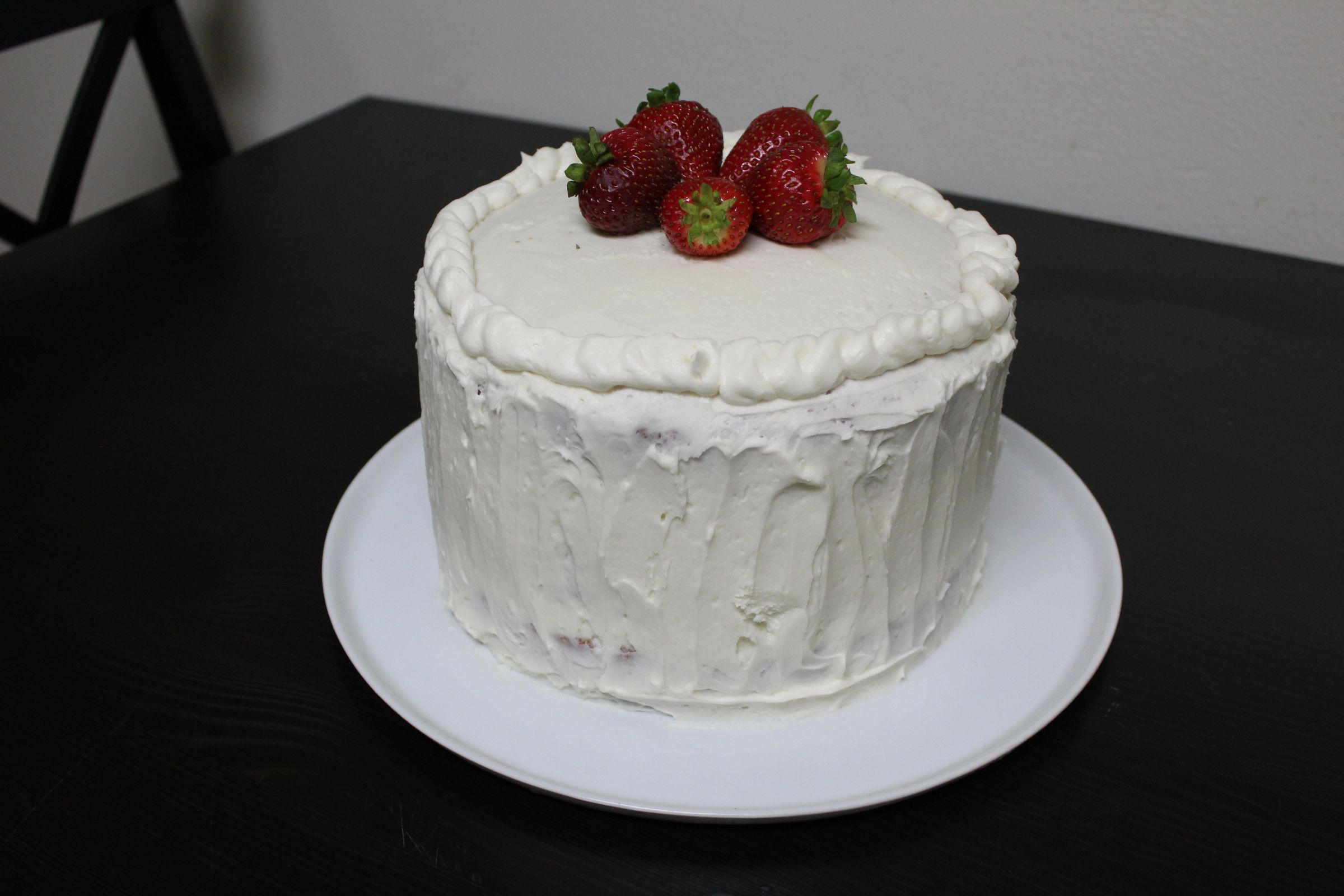 3-Layer Strawberry Vanilla Cake : 13 Steps (with Pictures) - Instructables