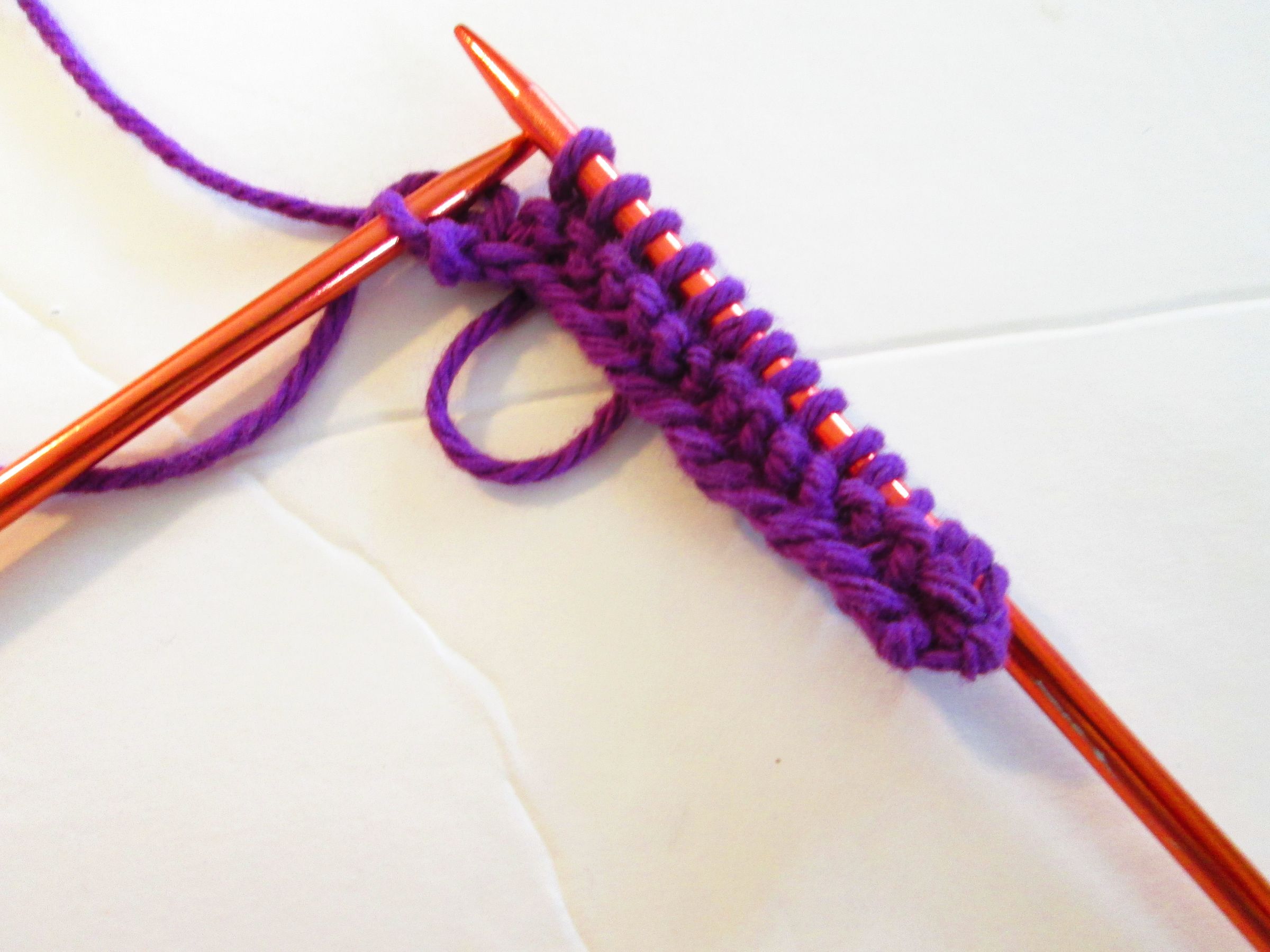 Knit a Round Purple Dish Cloth : 17 Steps (with Pictures) - Instructables