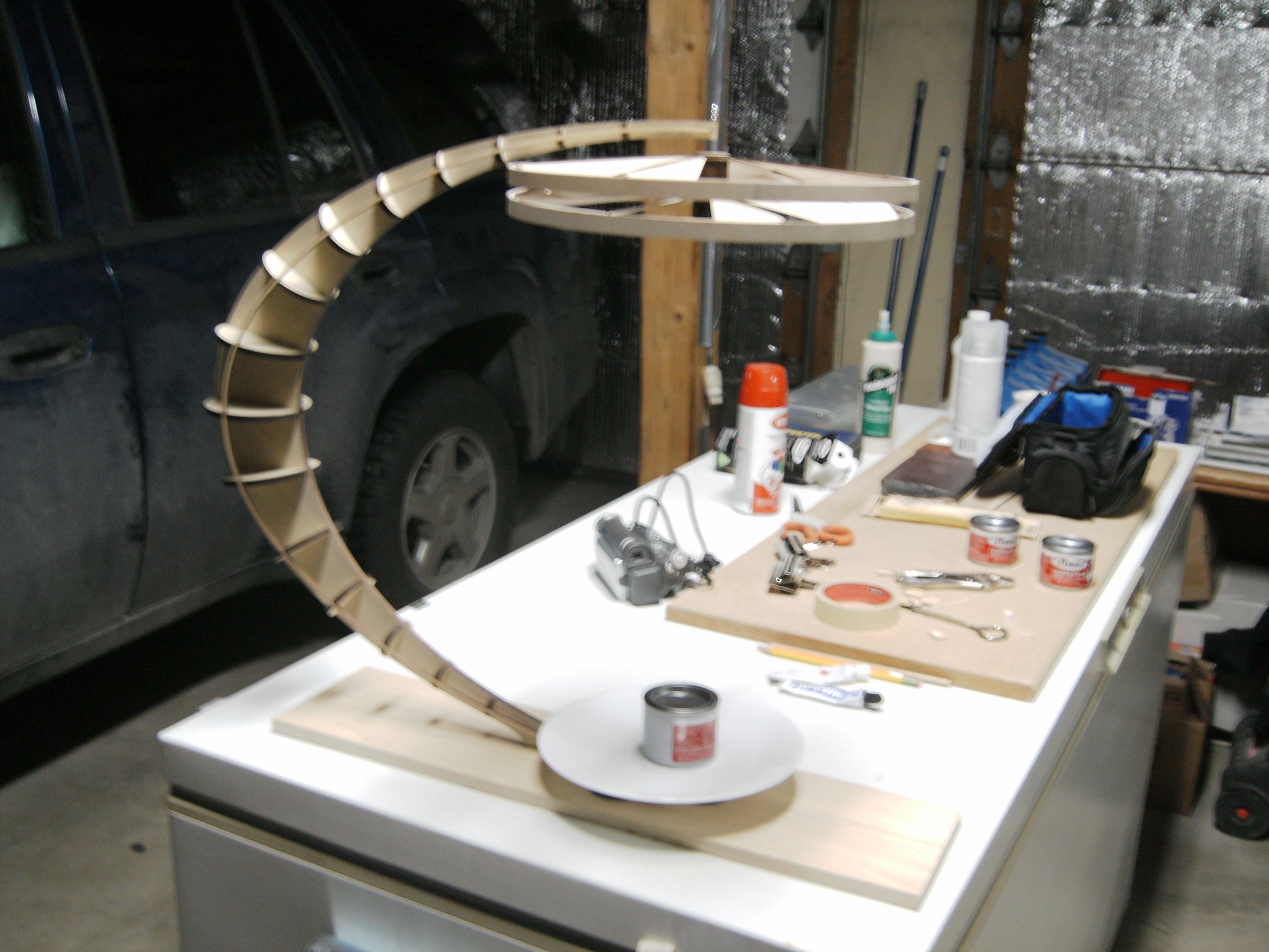 Convection Powered, Counter Rotating, Kinetic Sculpture : 11 Steps ...