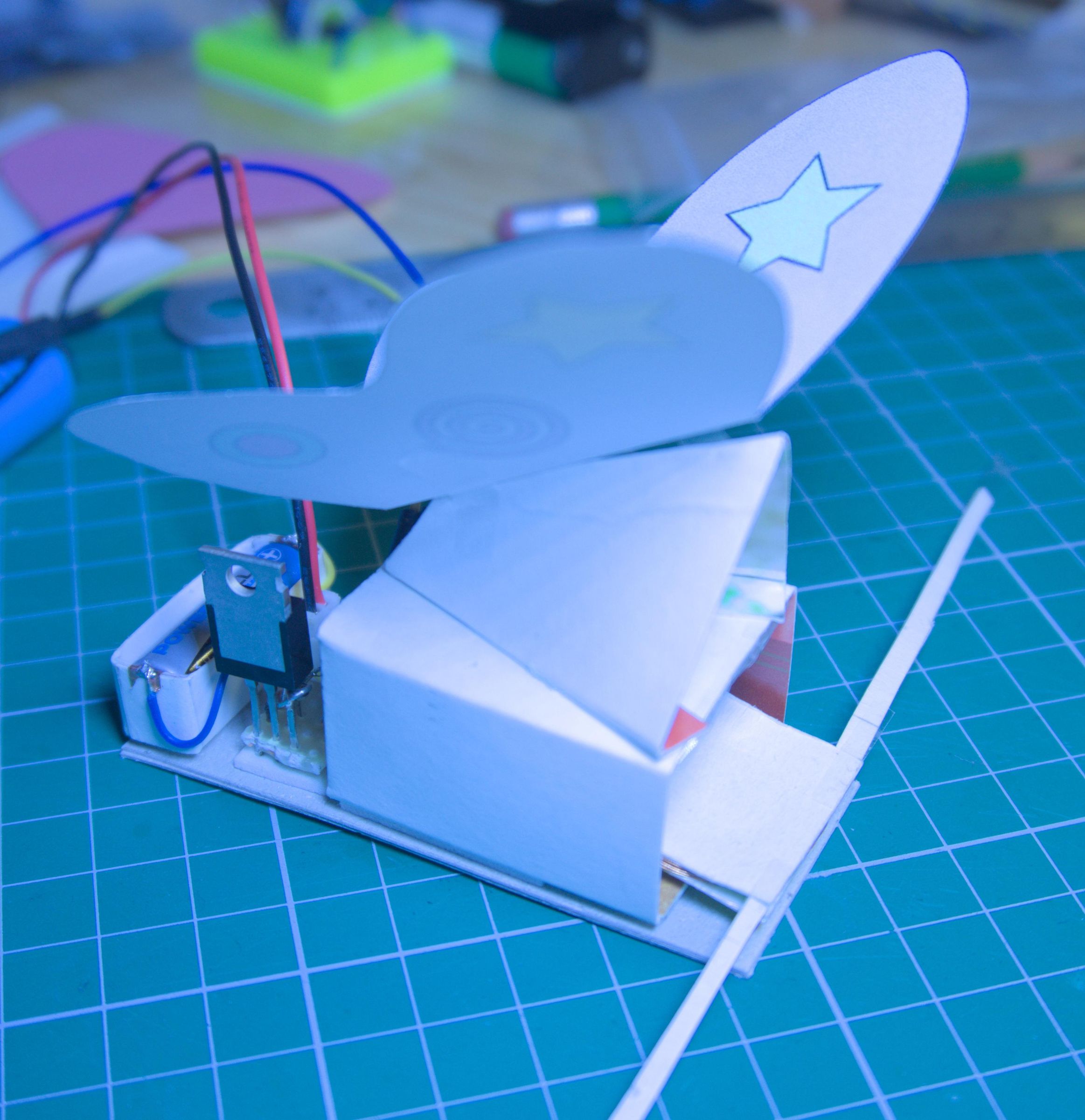 Electronic Flapping Butterfly : 4 Steps (with Pictures) - Instructables