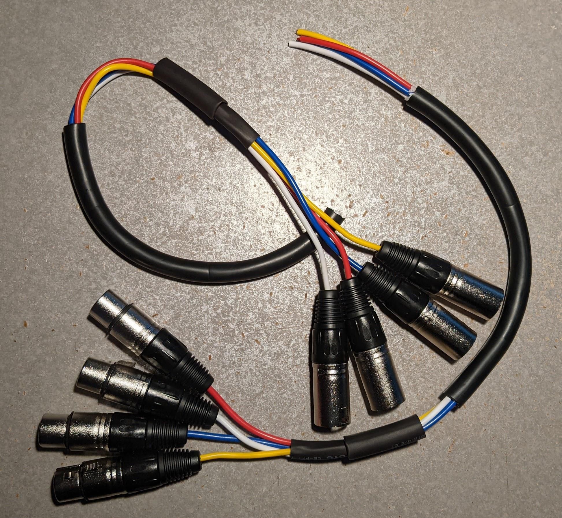 EtherCON to Quad XLR Audio Snake : 6 Steps (with Pictures) - Instructables